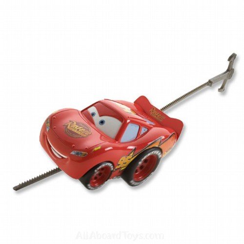 NEW Disney/Pixar CARS LIGHTENING MCQUEEN RIP STICK RACER Toy Vehicle