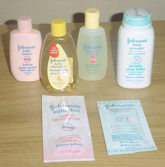 NEW Infant Johnson&Johnson TAKE ALONG PACK for BABY 6 Piece Boxed Set