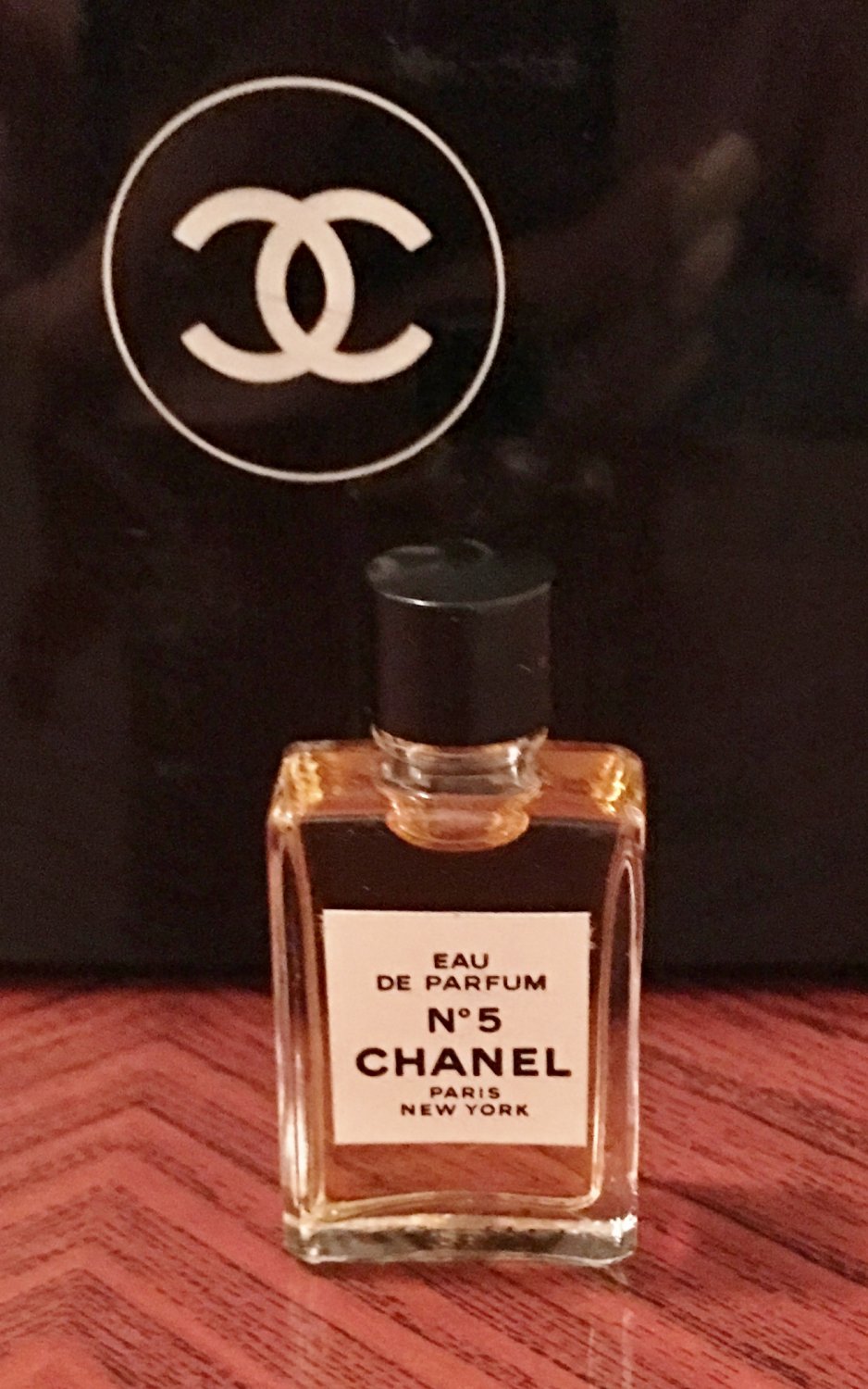 New CHANEL No 5 EDP Fragrance Mini Perfume Travel Purse Collectible ...