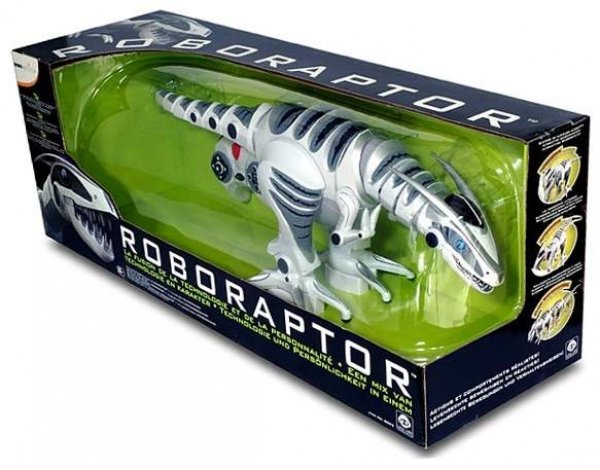 NIB Original WowWee ROBORAPTOR Large ROBOTIC DINOSAUR 2005 Collectible ...
