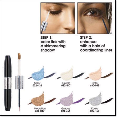 Avon Shimmer Shadow and Liner Duo ~ Sailor ~ Discontinued Eyeshadow Eye ...