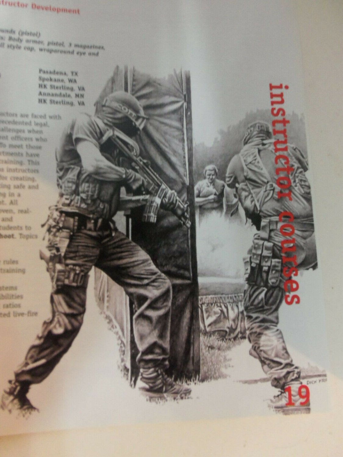 Original Heckler & Koch HK 2002 International Training Division Course ...