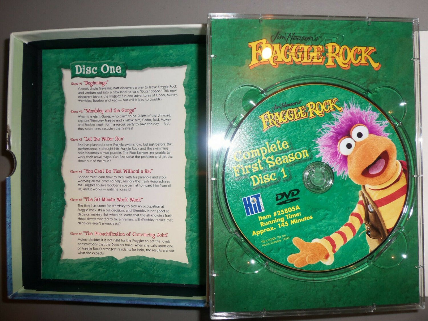 2009 Jim Henson's Fraggle Rock The Complete First Season DVD 5-Disc Set ...