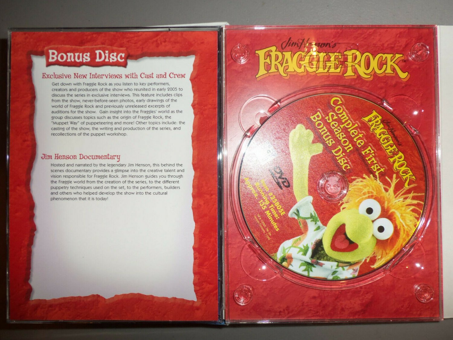 2009 Jim Henson's Fraggle Rock The Complete First Season DVD 5-Disc Set ...