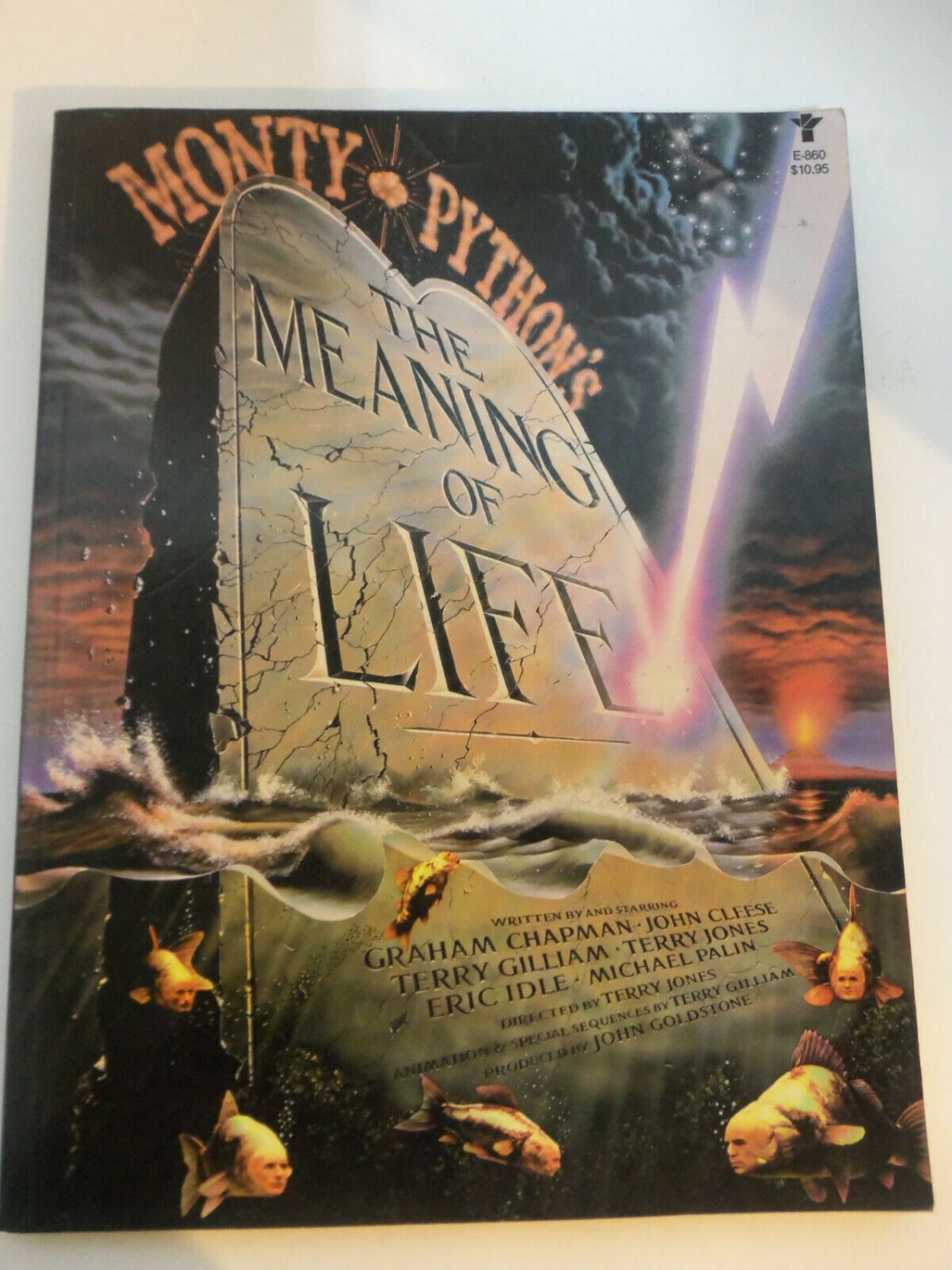 Monty Python's The Meaning of Life 1983 TPB Trade Paperback Book Color ...