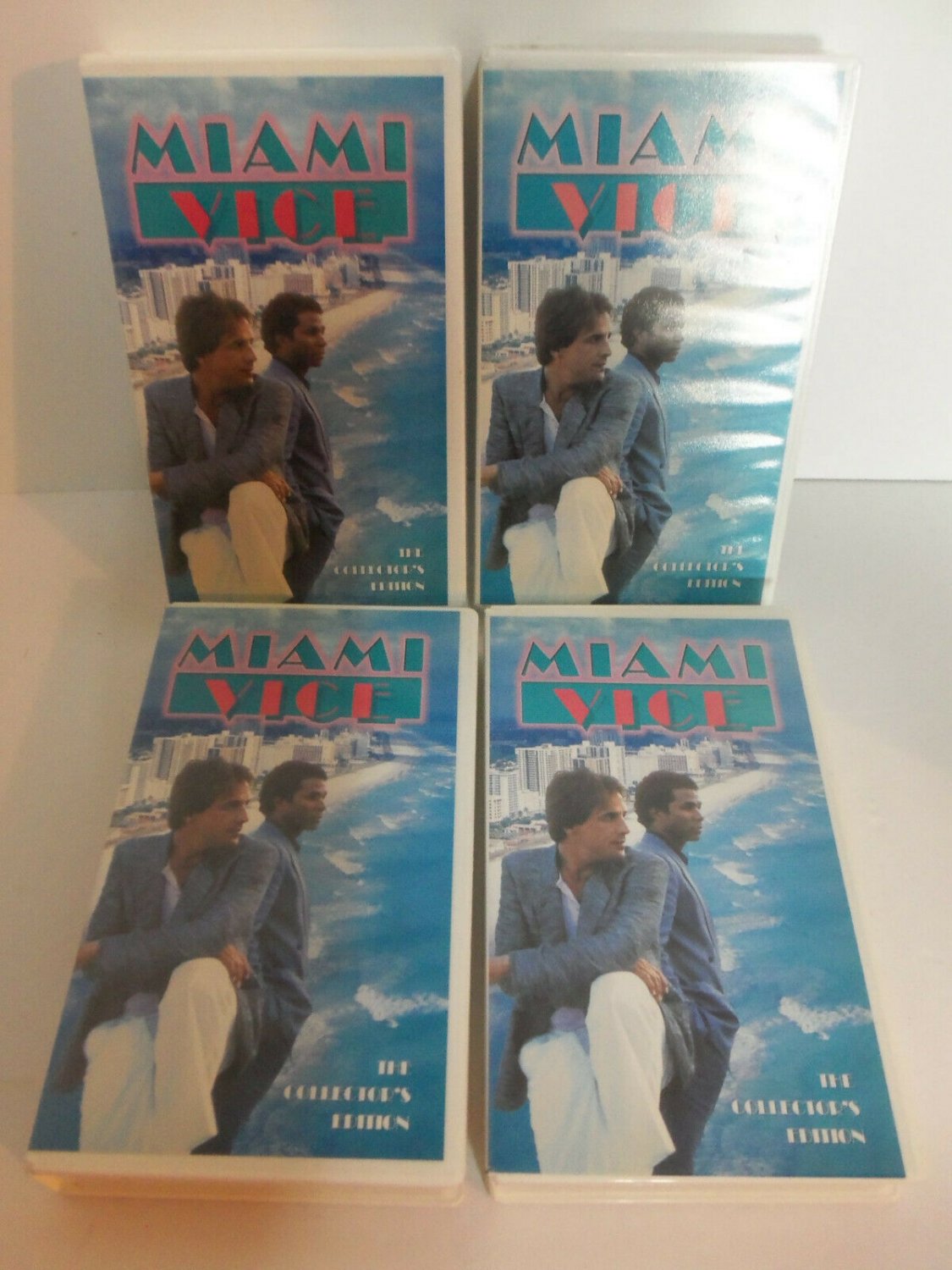 Miami Vice VHS Collector's Edition Tapes 4 Pack Includes MV The Movie ...
