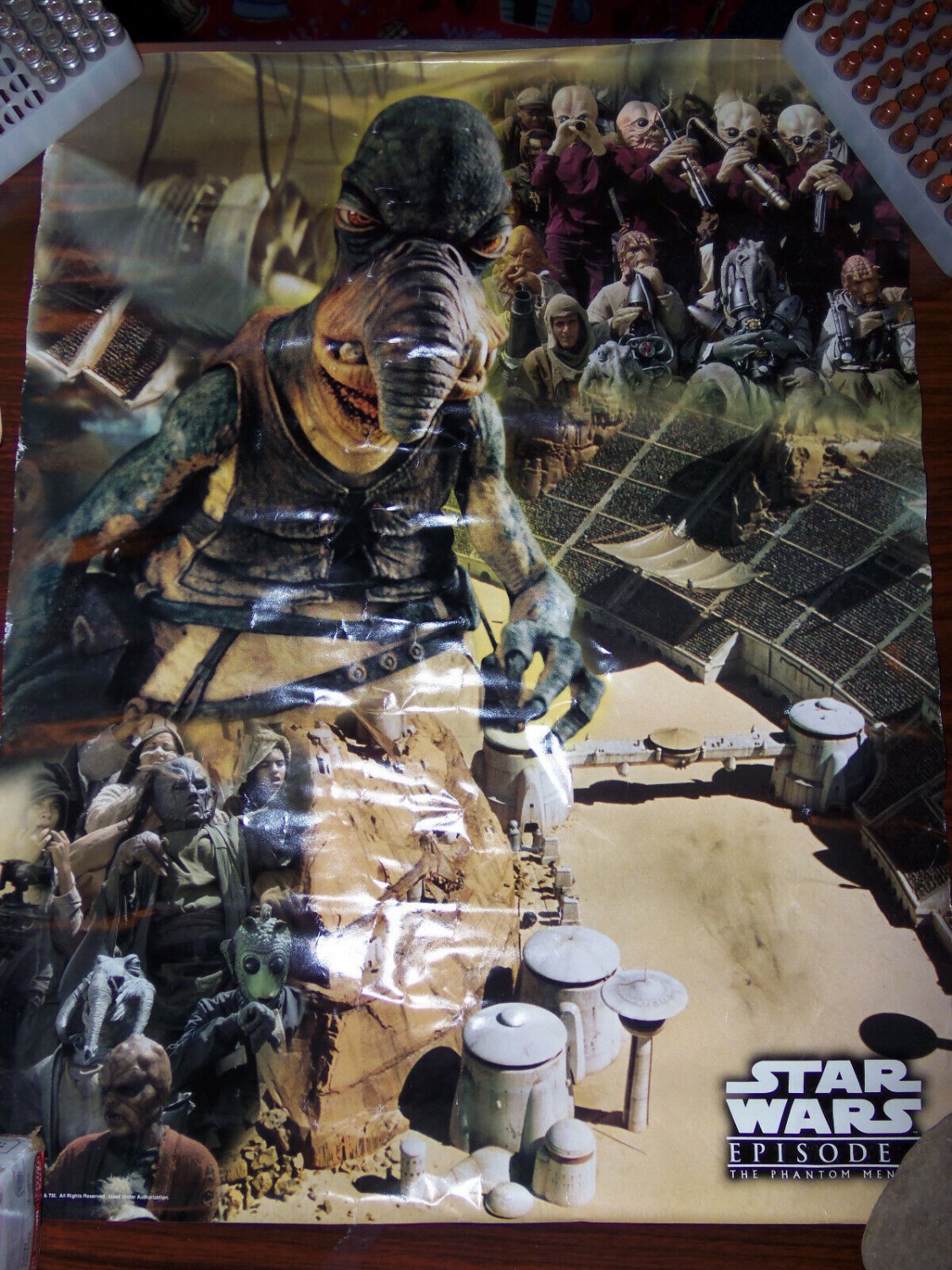 Star Wars Episode Phantom Menace Watto Taco Bell Promo Poster 17"x22 ...