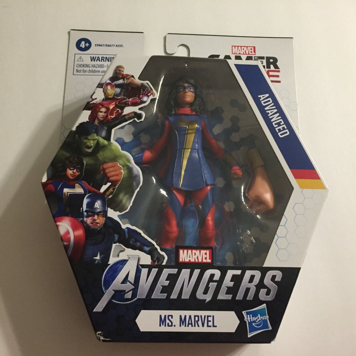 NEW Marvel Gamerverse Avengers Ms. Marvel Action 6'' Figure
