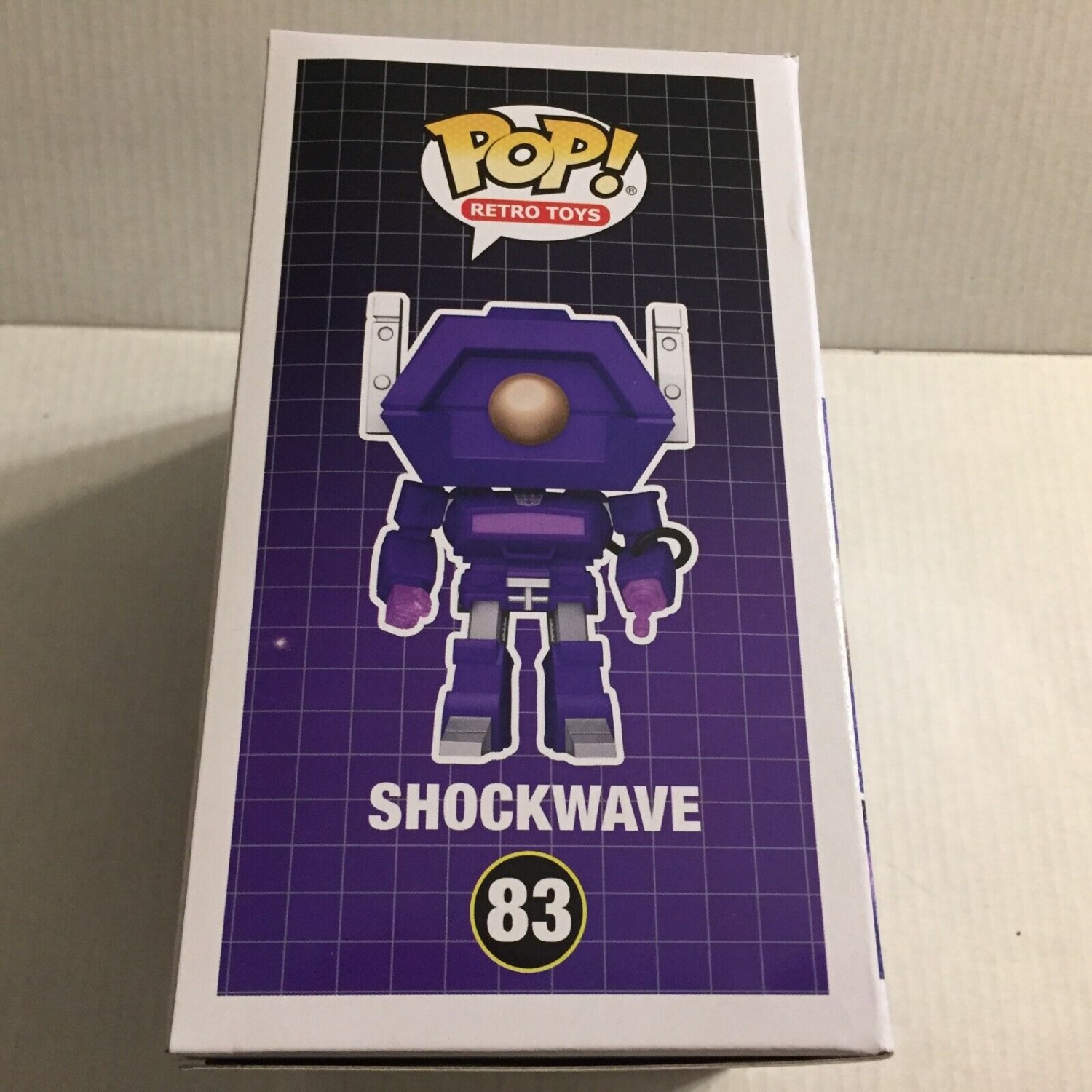 NEW 2021 SDCC Shared Transformers Shockwave Funko Pop Figure #83
