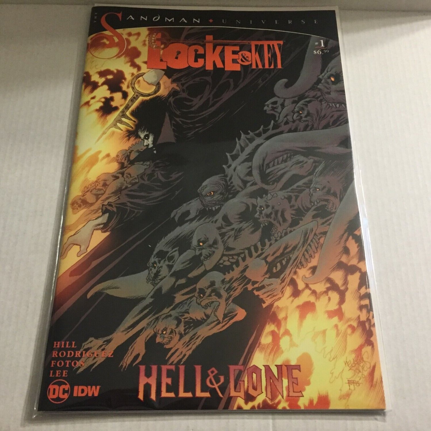 DC/IDW Sandman Universe Lock & Key Hell & Gone #1 Cover C Jones