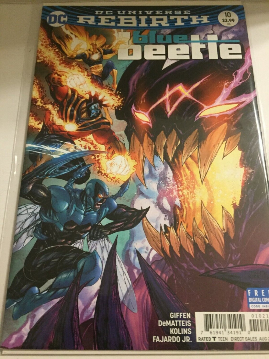 2017 DC Comics Rebirth Blue Beetle #10