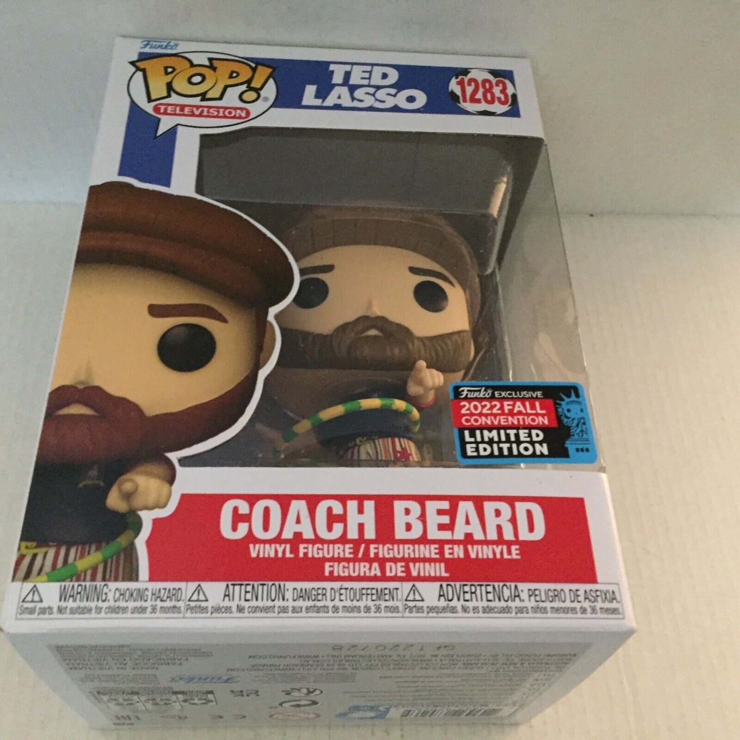 NEW NYCC Shared Ted Lasso Coach Beard Funko Pop Figure #1283