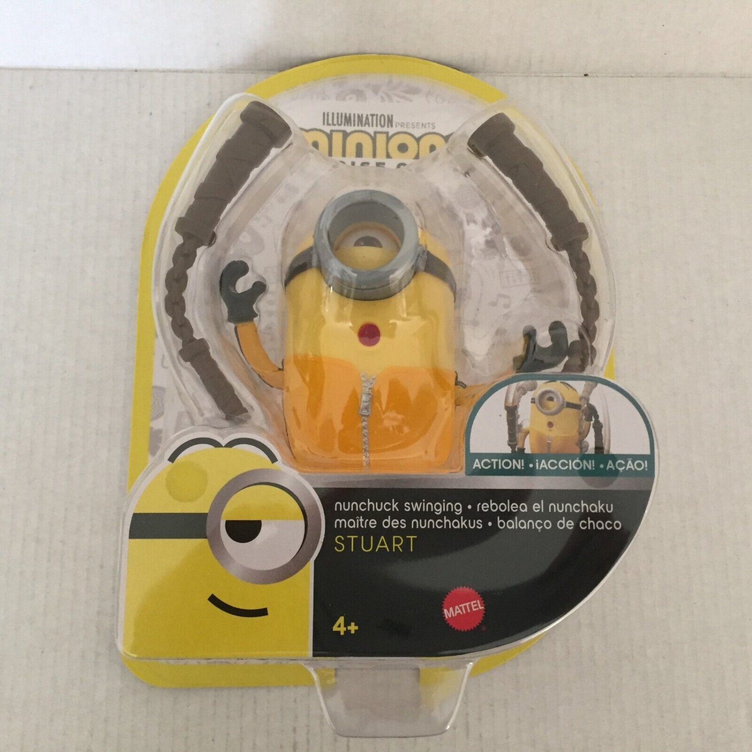 NEW Minions Rise of Gru Stuart Action Figure