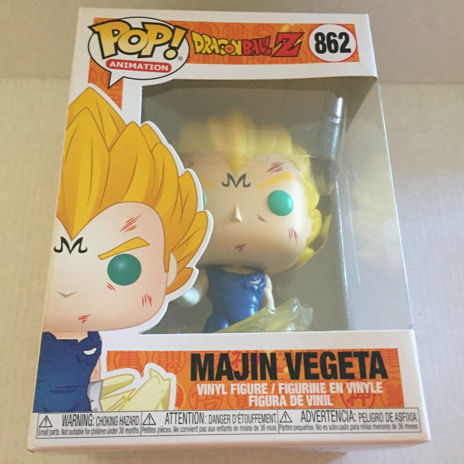 New Pop Animation Dragon Ball Z Majin Vegeta Funko Pop Figure