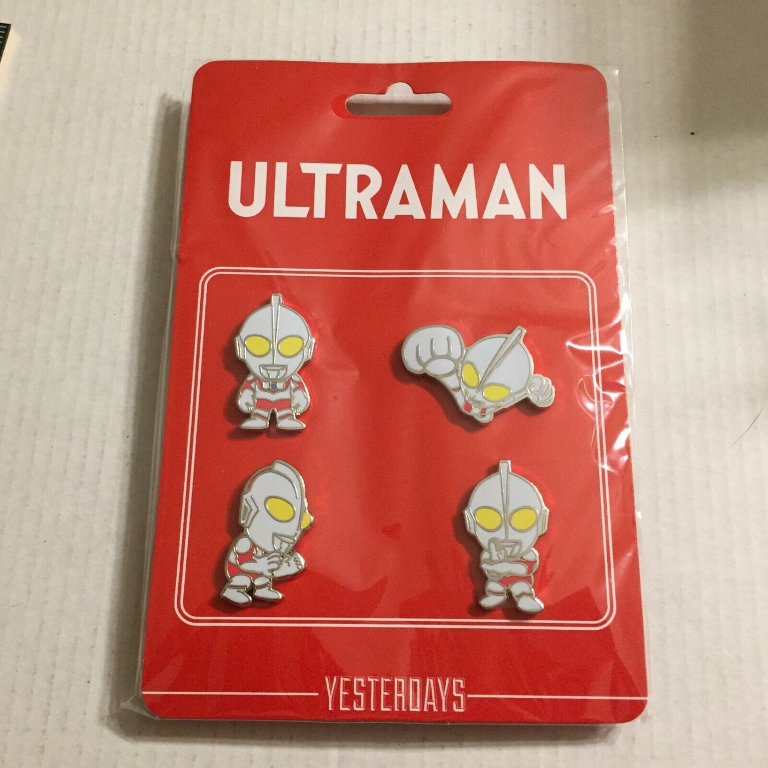 NEW Ultraman SD (4 Pin Set) Enamel Pin