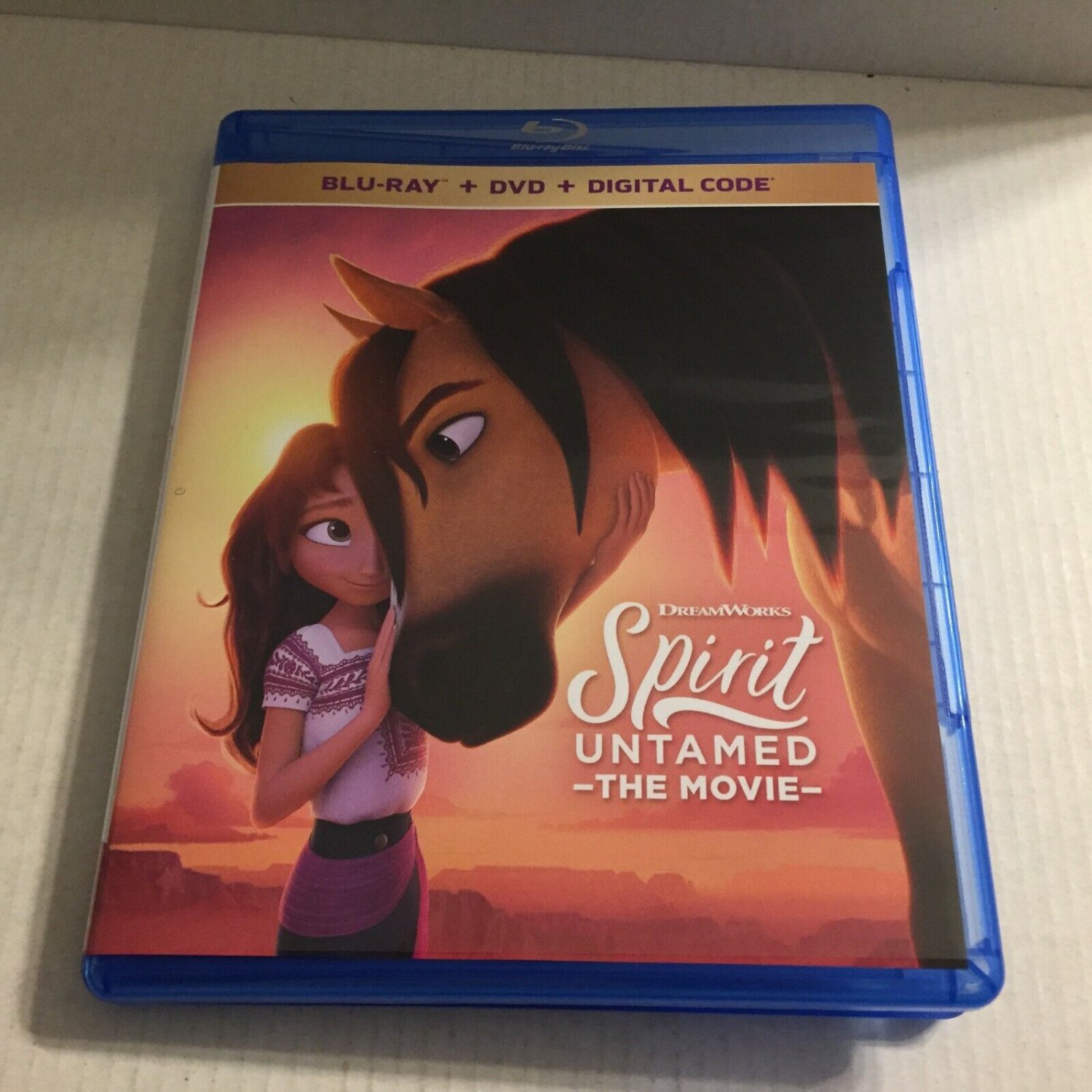 Spirit Untamed Animated Movie Blu-Ray Disc Only (No DVD No Digital)