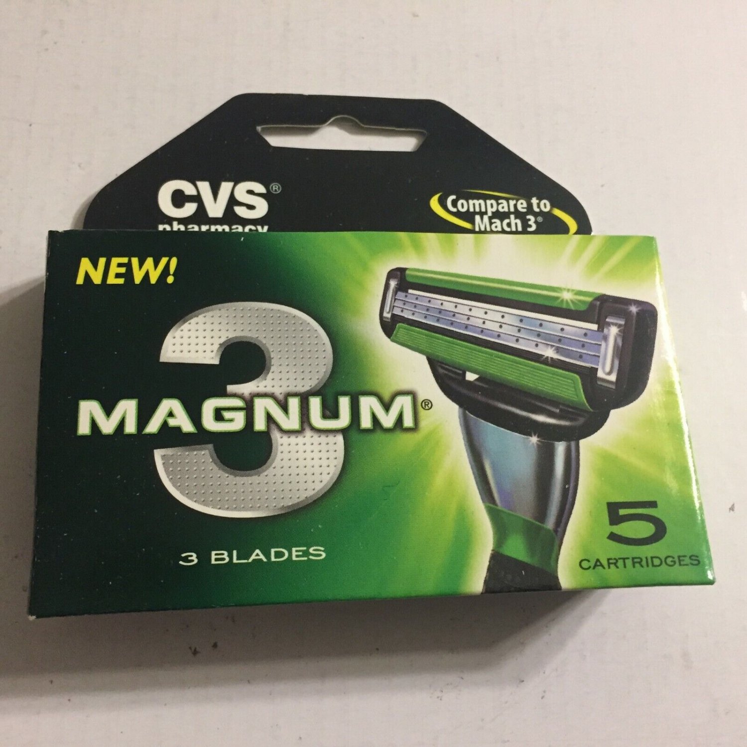 CVS Magnum 3 Triple Blades Pack of 5 Cartridges