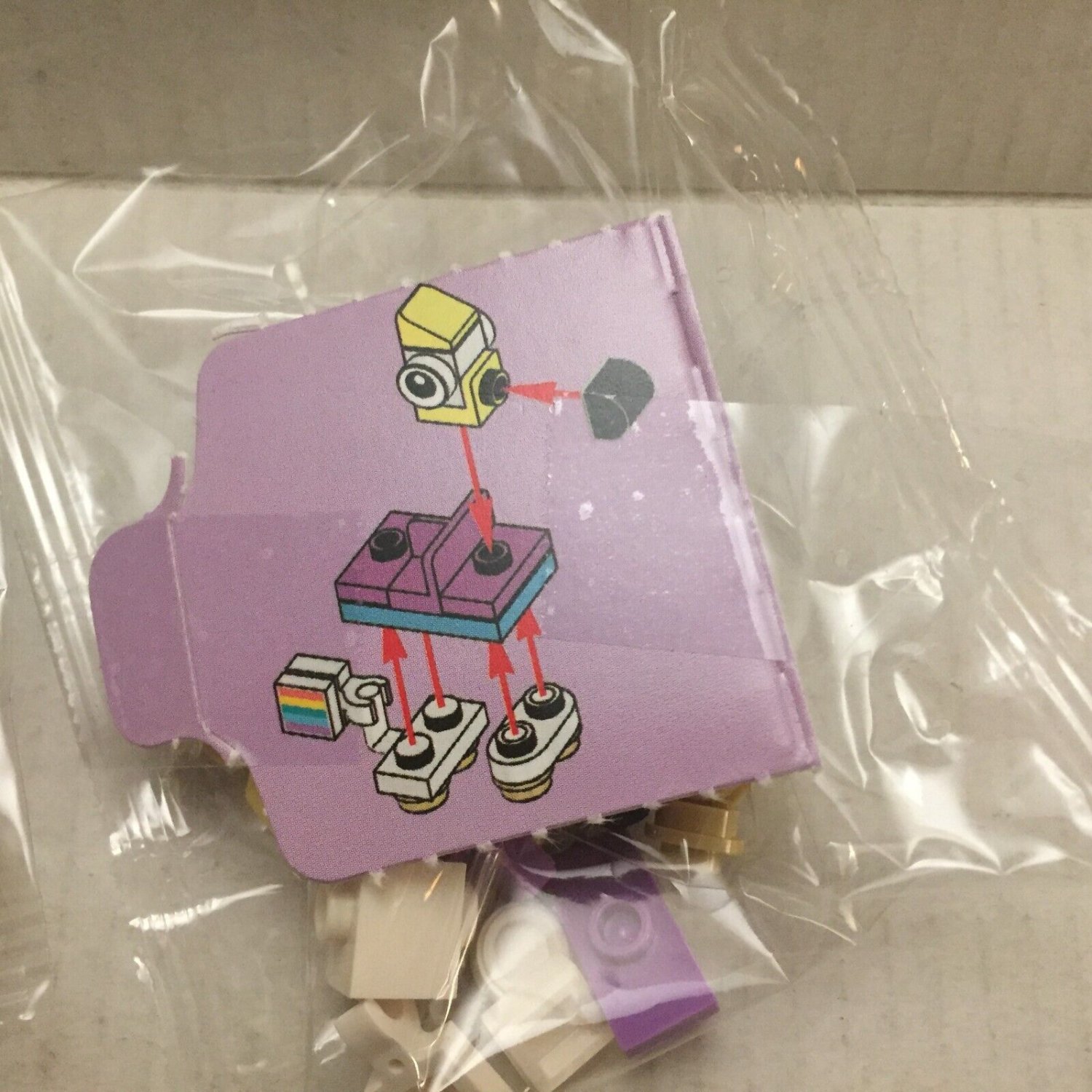 New Lego Friends Ava Minifigure & Colorful Horse Mini Set