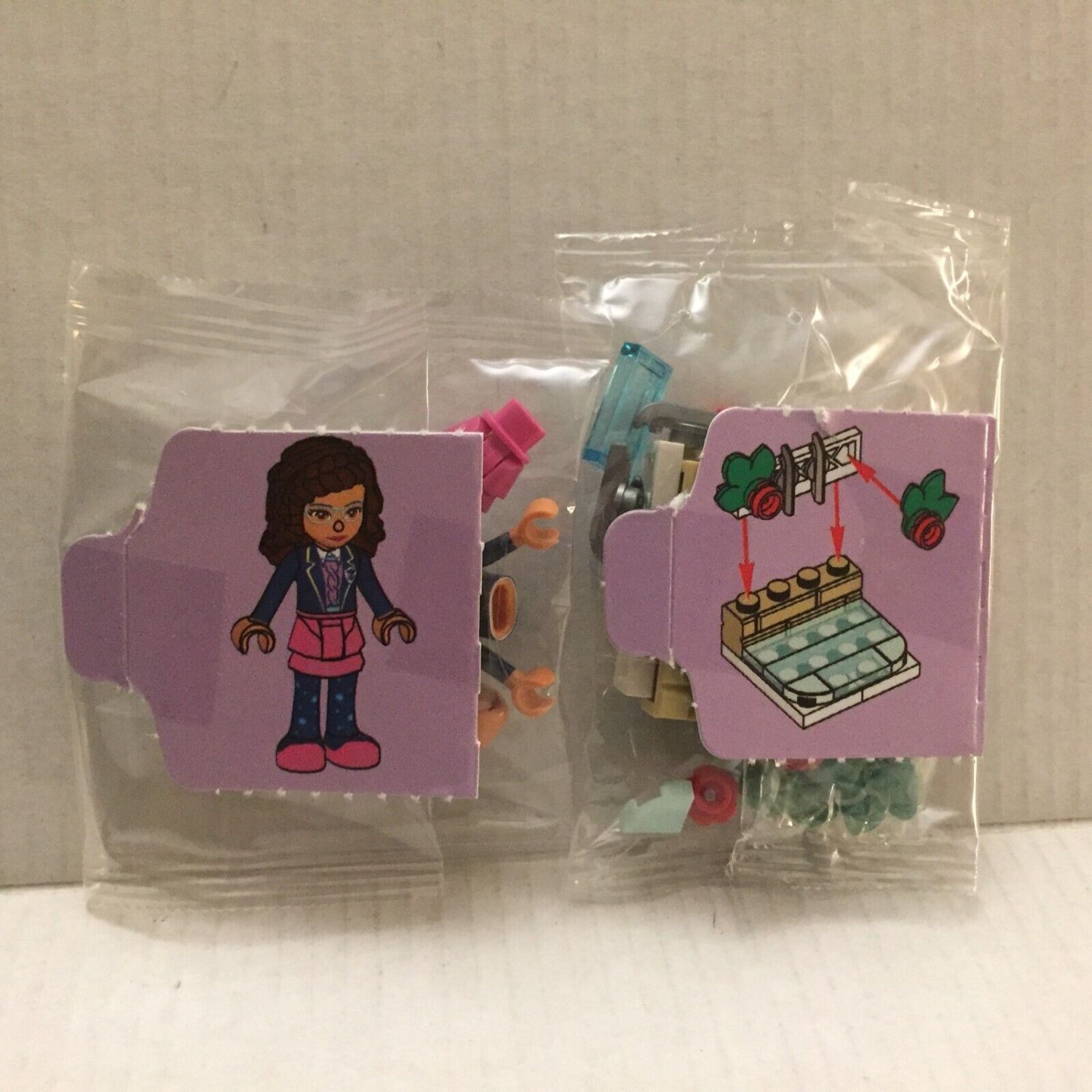 New Lego Friends Olivia Minifigure & Ice Rink Mini Set