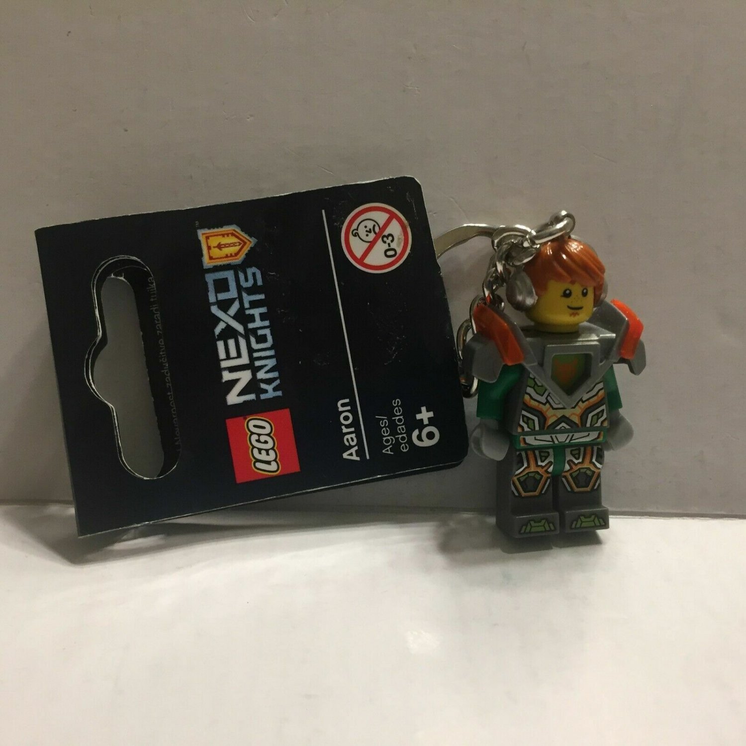 Nexo Knights Aaron Lego Minifigure Keychain