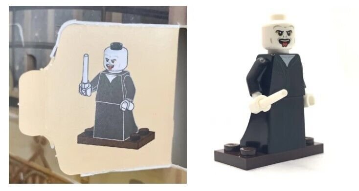 NEW Lego Harry Potter Lord Voldemort Minifigure