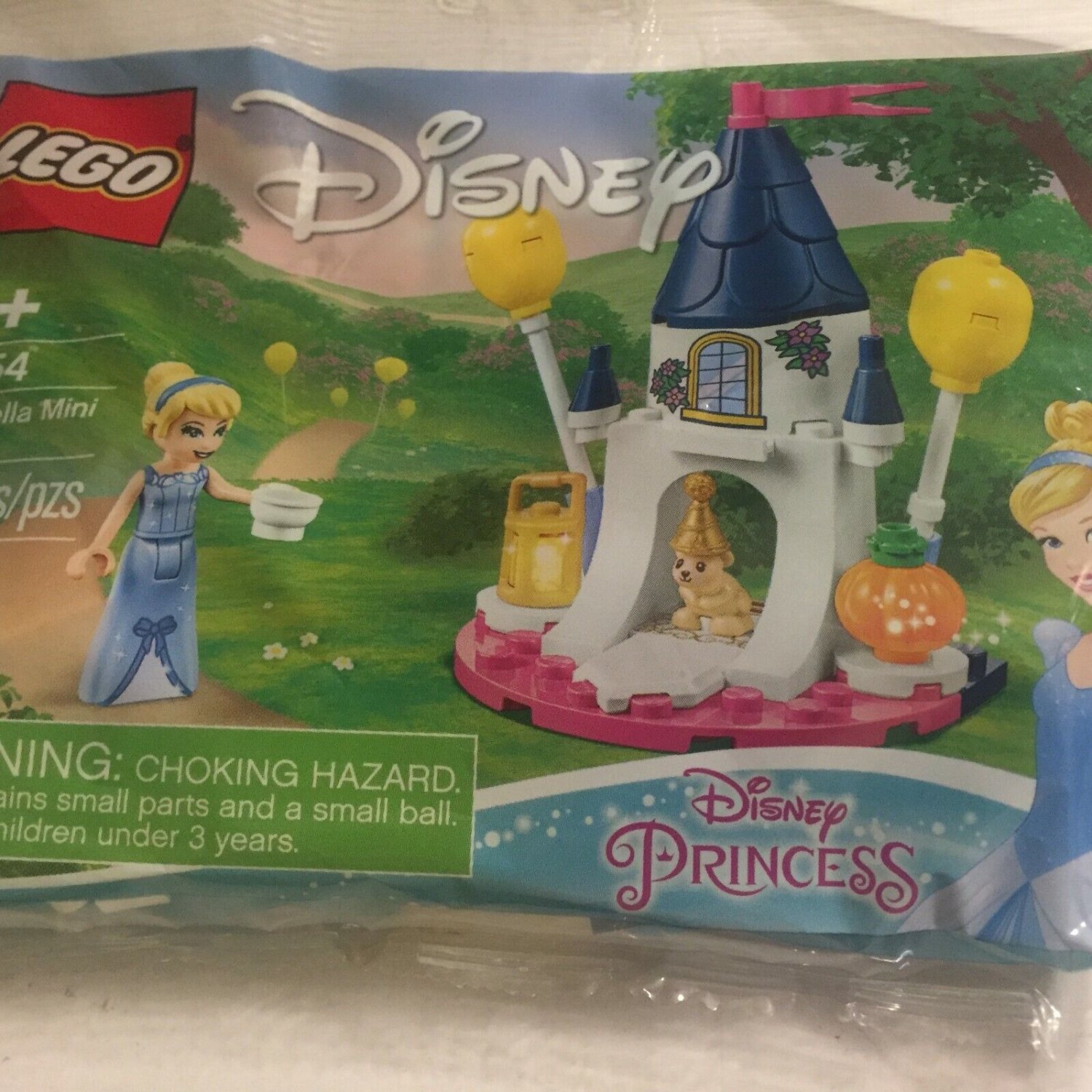New Disney Cinderella Mini Castle Lego Set Polybag