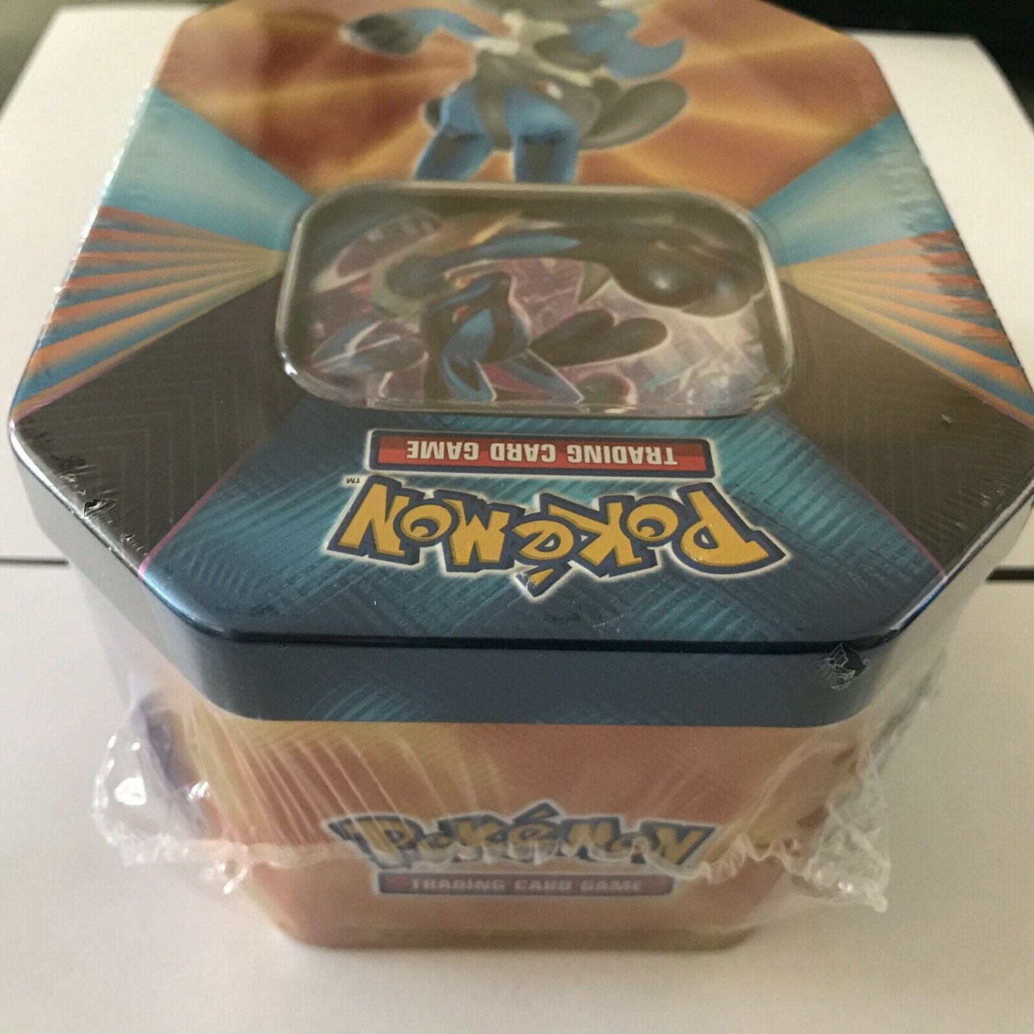 NEW Sealed 2021 Pokemon Lucario V Forces Tin