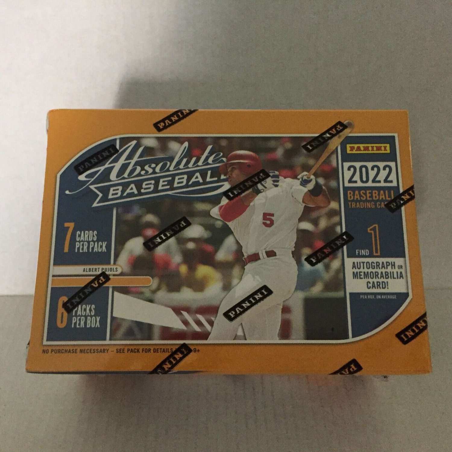 NEW 2022 Panini Absolute Baseball Trading Card Blaster Box - 42 Total Cards