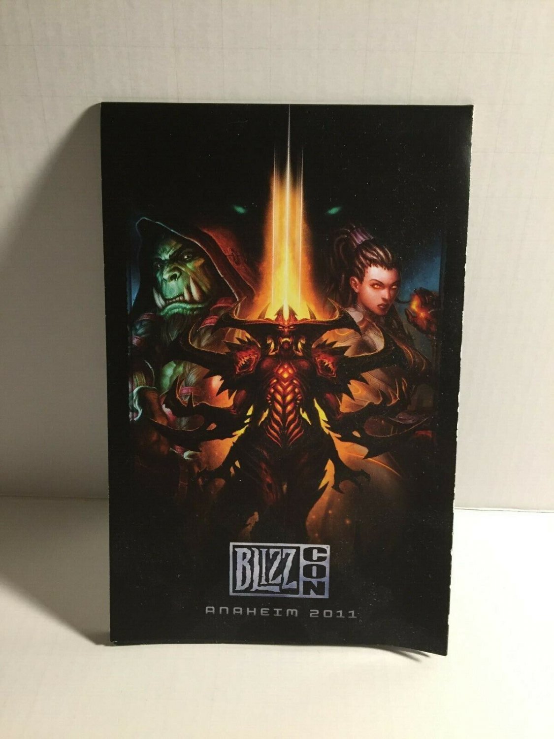 2011 BlizzCon Gaming Convention Foldout Map/Program