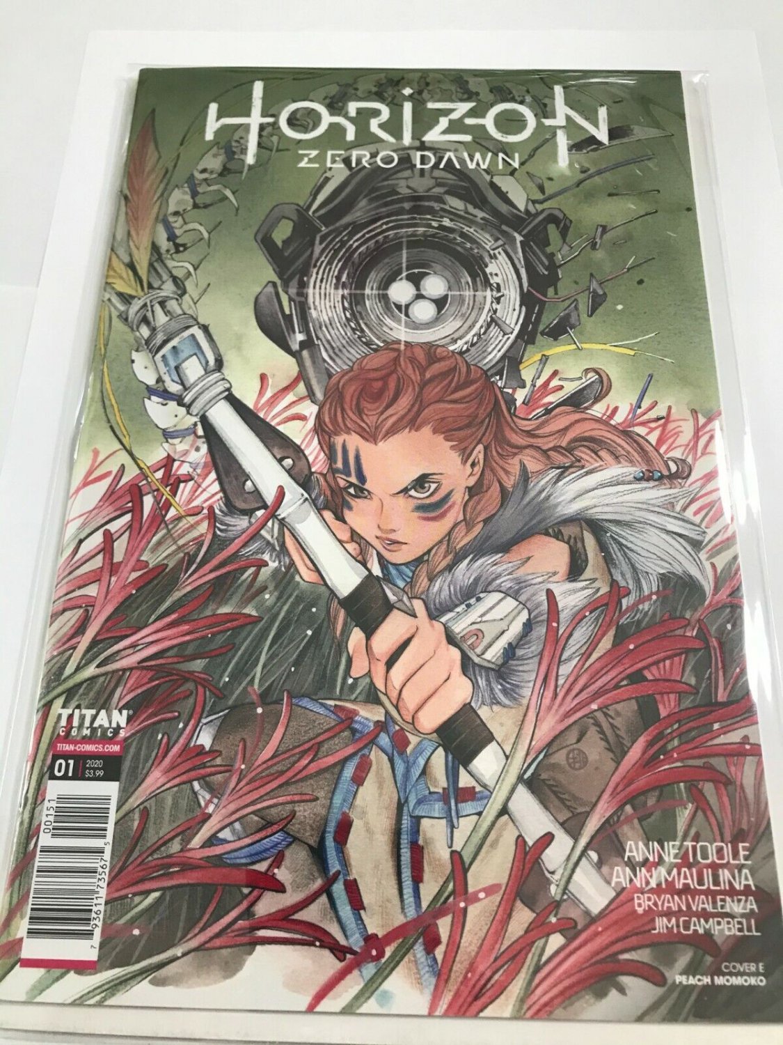 2020 Titan Comics Horizon Zero Dawn Momoko Variant Cover #1