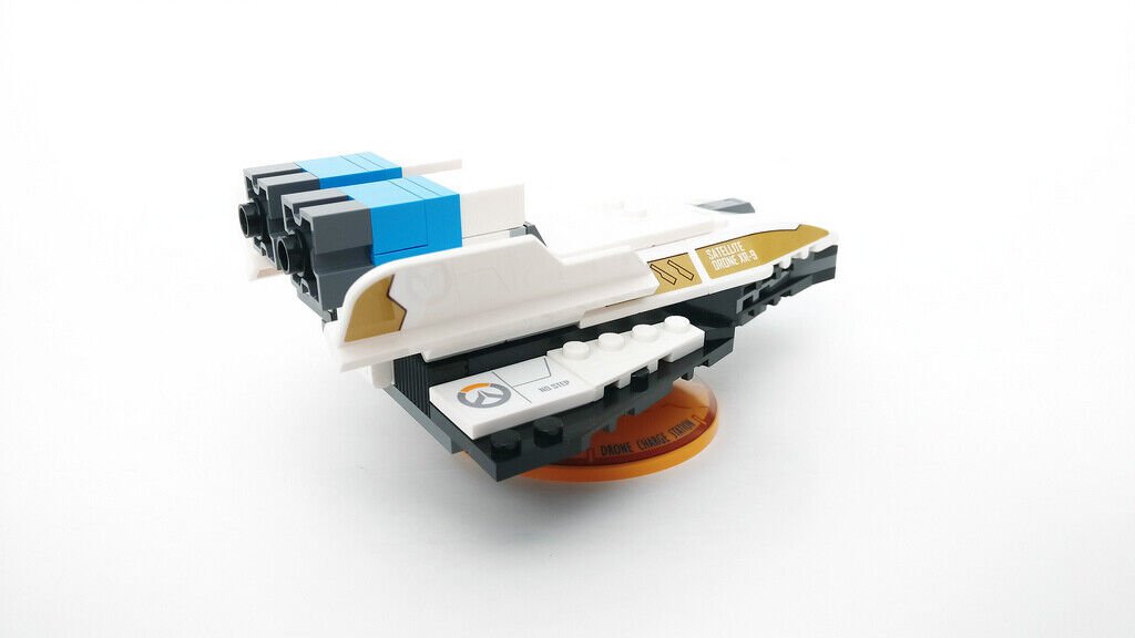 Overwatch Satellite Drone Payload Vehicle Loose Lego 99 pc Set (No ...