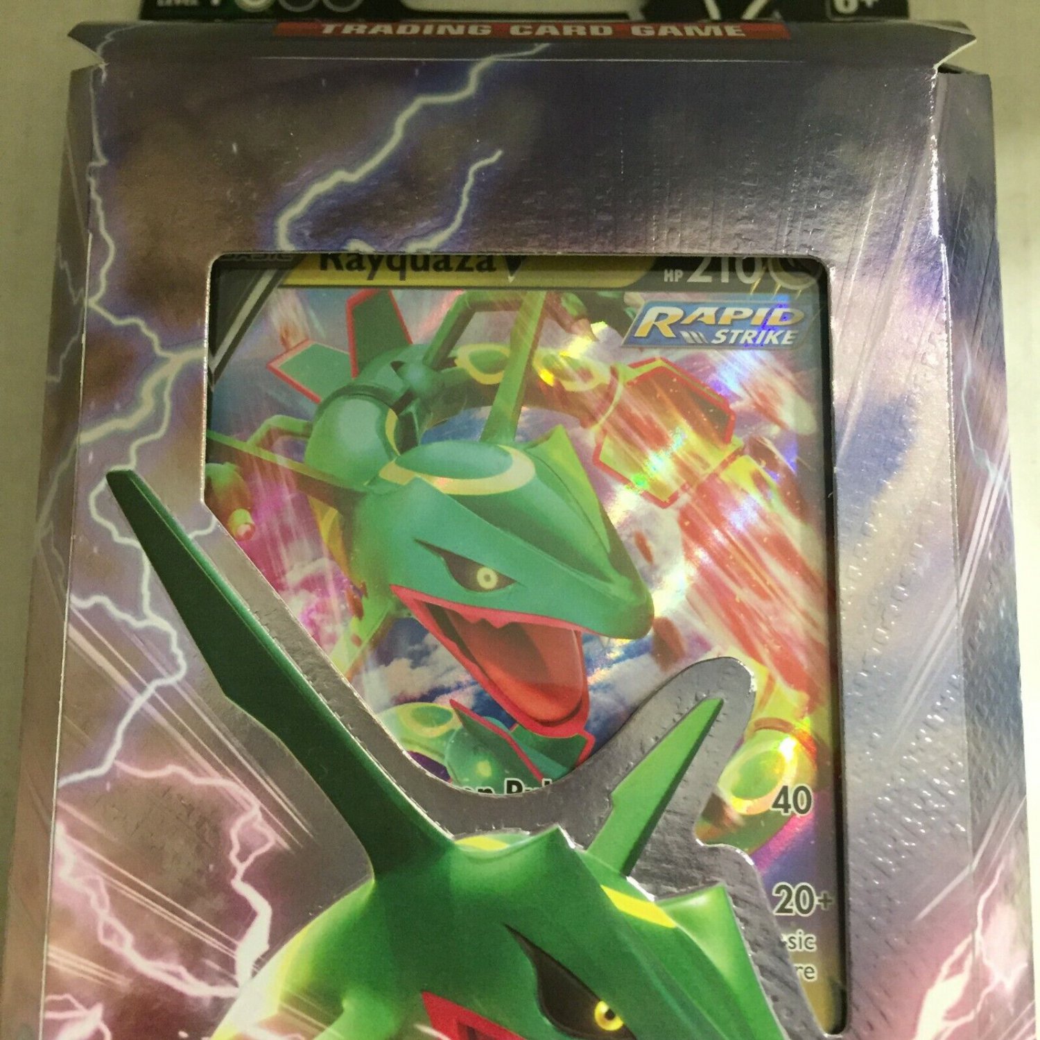 NEW Pokemon TCG: Rayquaza V Battle Deck Box - 60 Cards