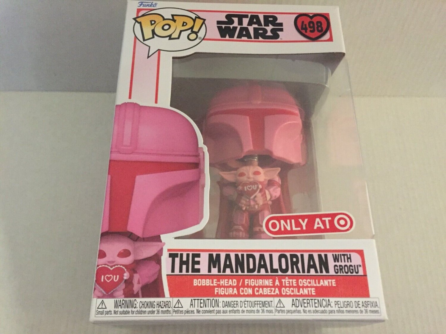 NEW Star Wars The Mandalorian with Grogu Special Pink Edition Exclusive ...