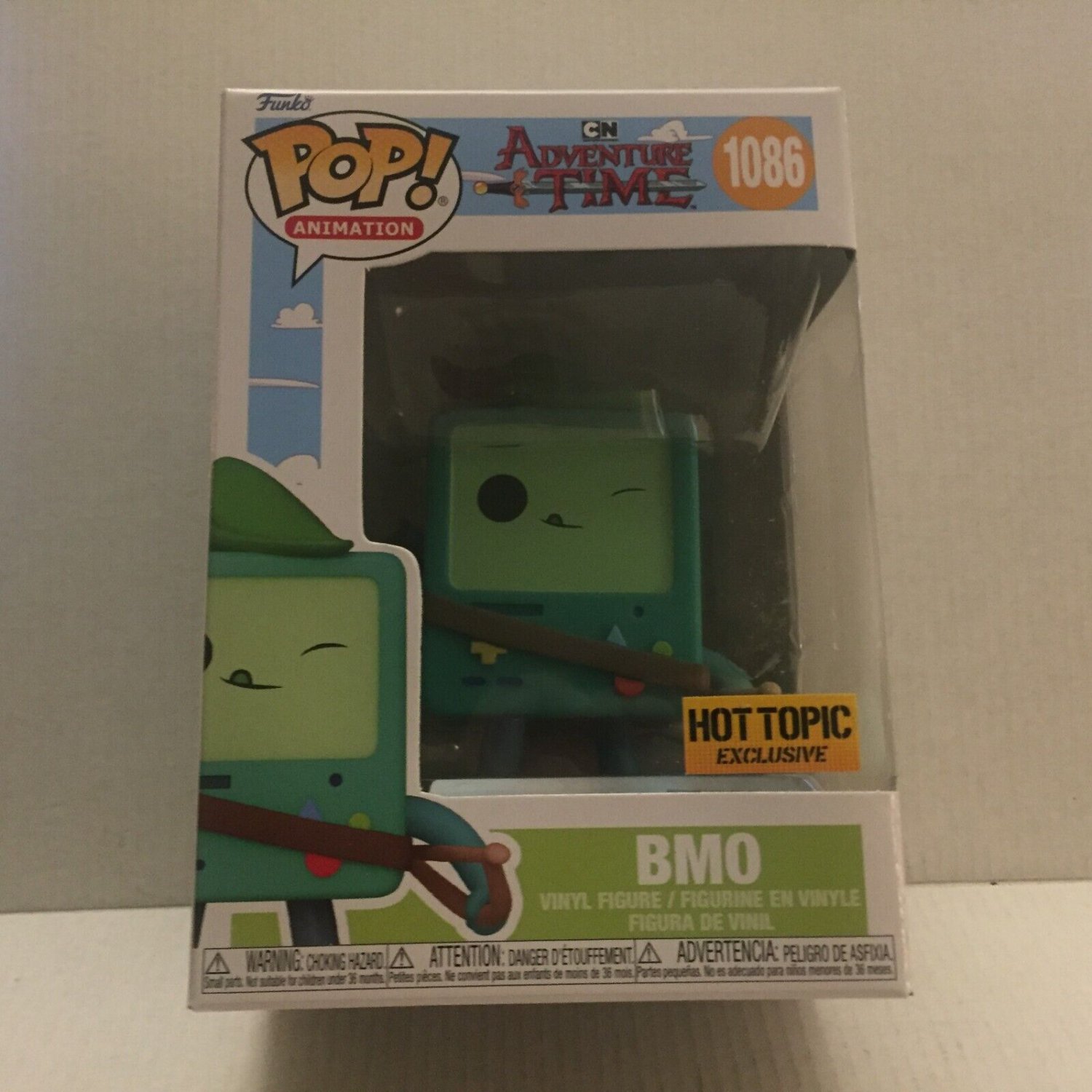 NEW Adventure Time BMO Exclusive Funko Pop Figure #1086