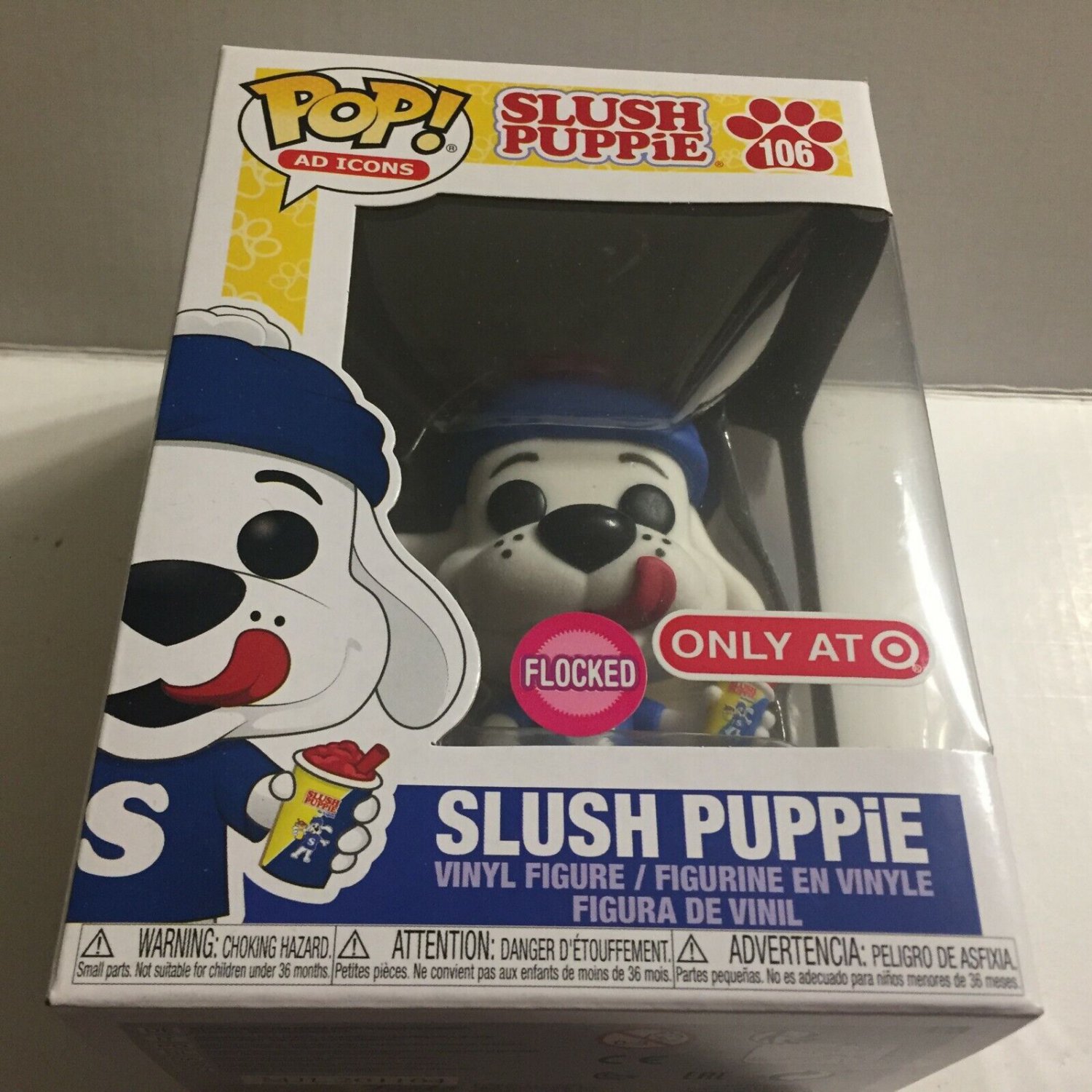 NEW Slush Puppie Flocked Exclusive Funko Pop Figure