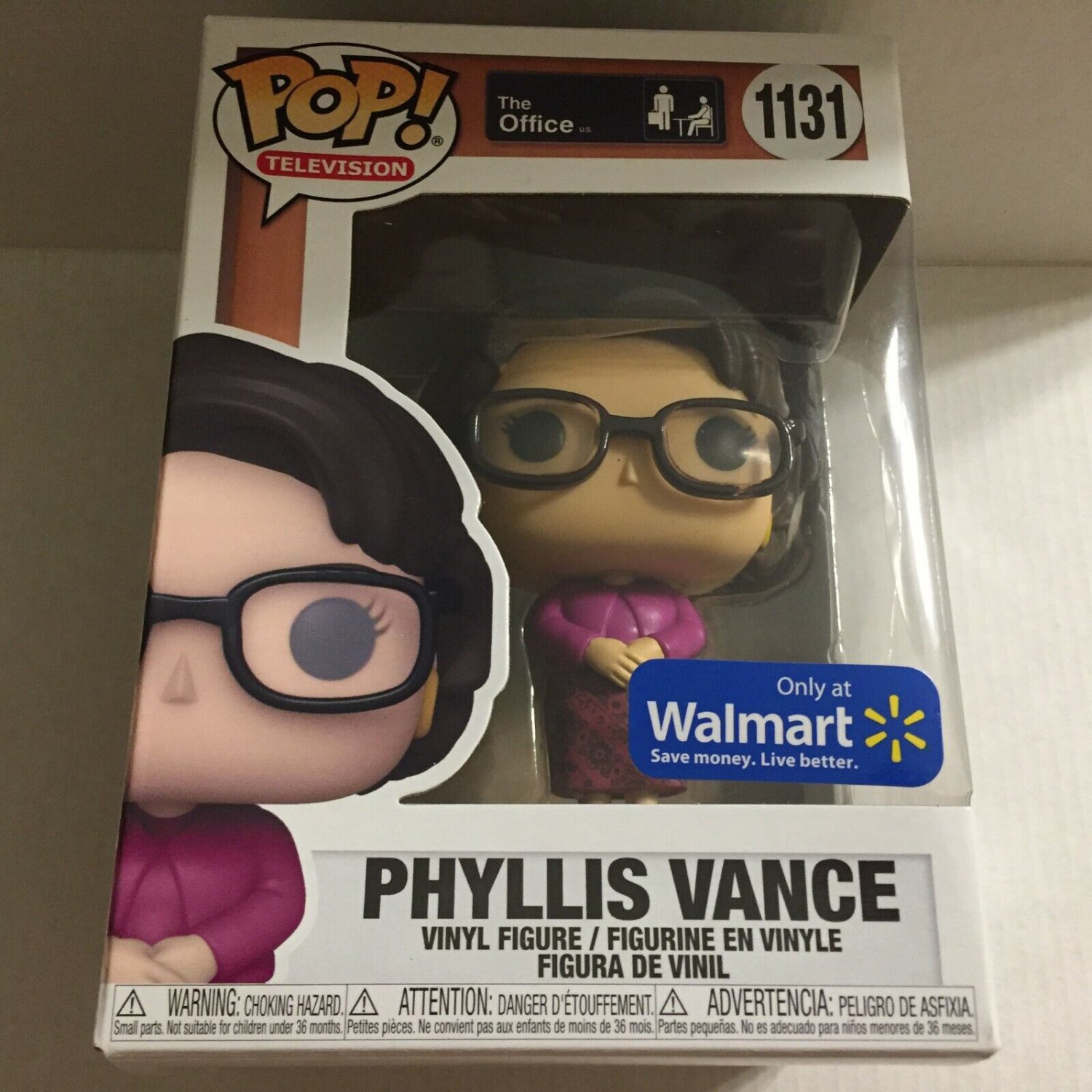 NEW The Office Phyllis Vance Exclusive Funko Pop Figure #1131