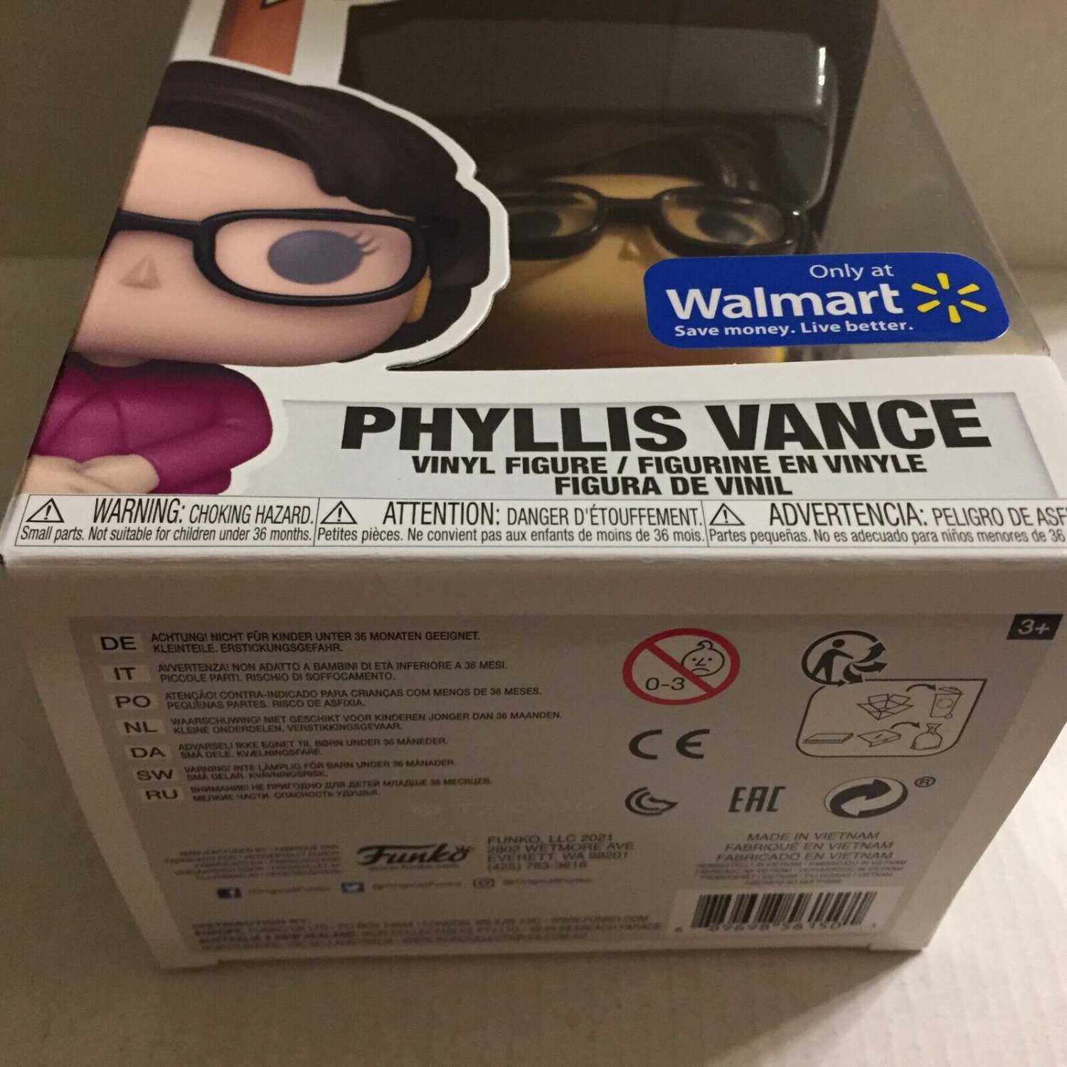 NEW The Office Phyllis Vance Exclusive Funko Pop Figure #1131