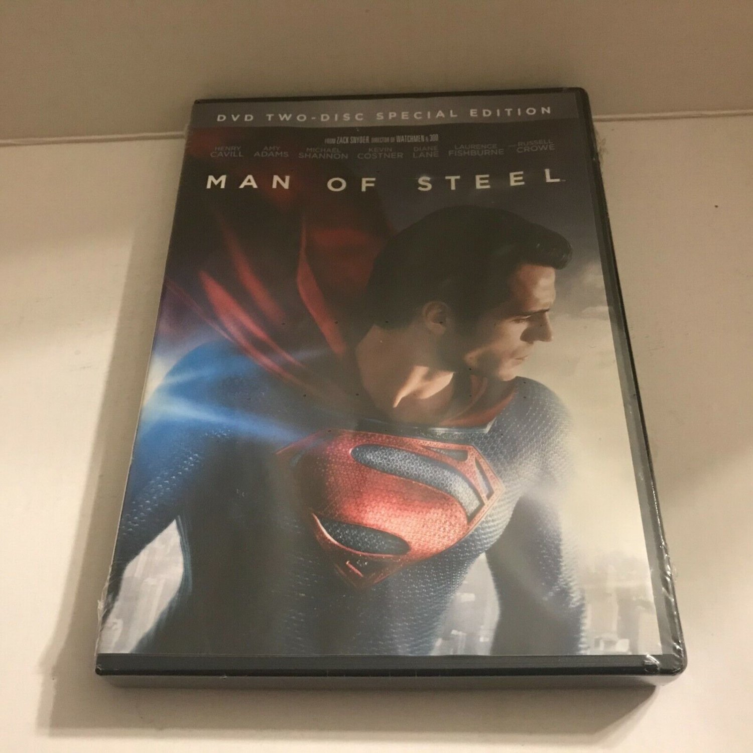 NEW DC Comics Special Edition Superman Man of Steel 2 Disc DVD Sealed
