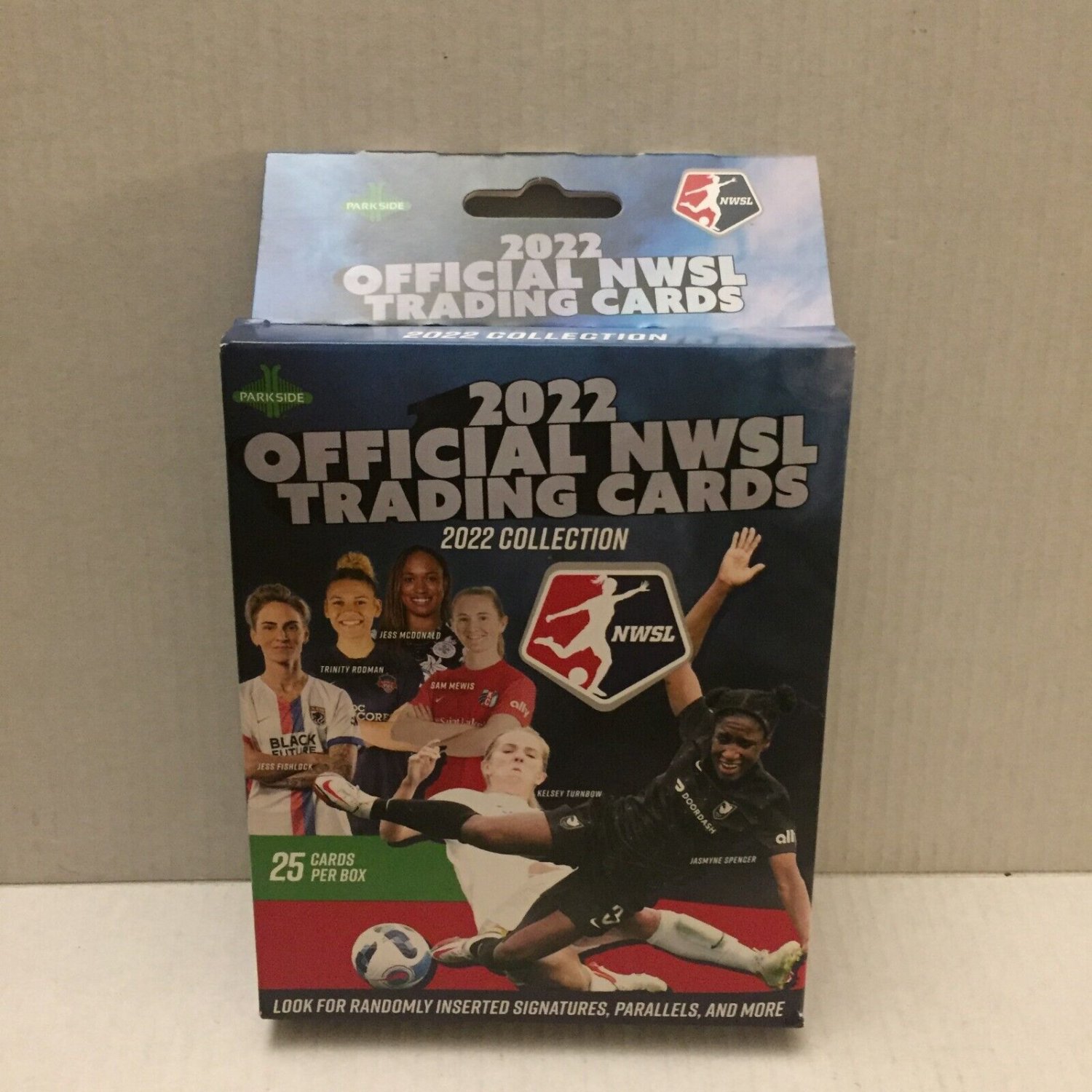 NEW 2022 Official NWSL Trading Cards Hanger Box - 25 Cards