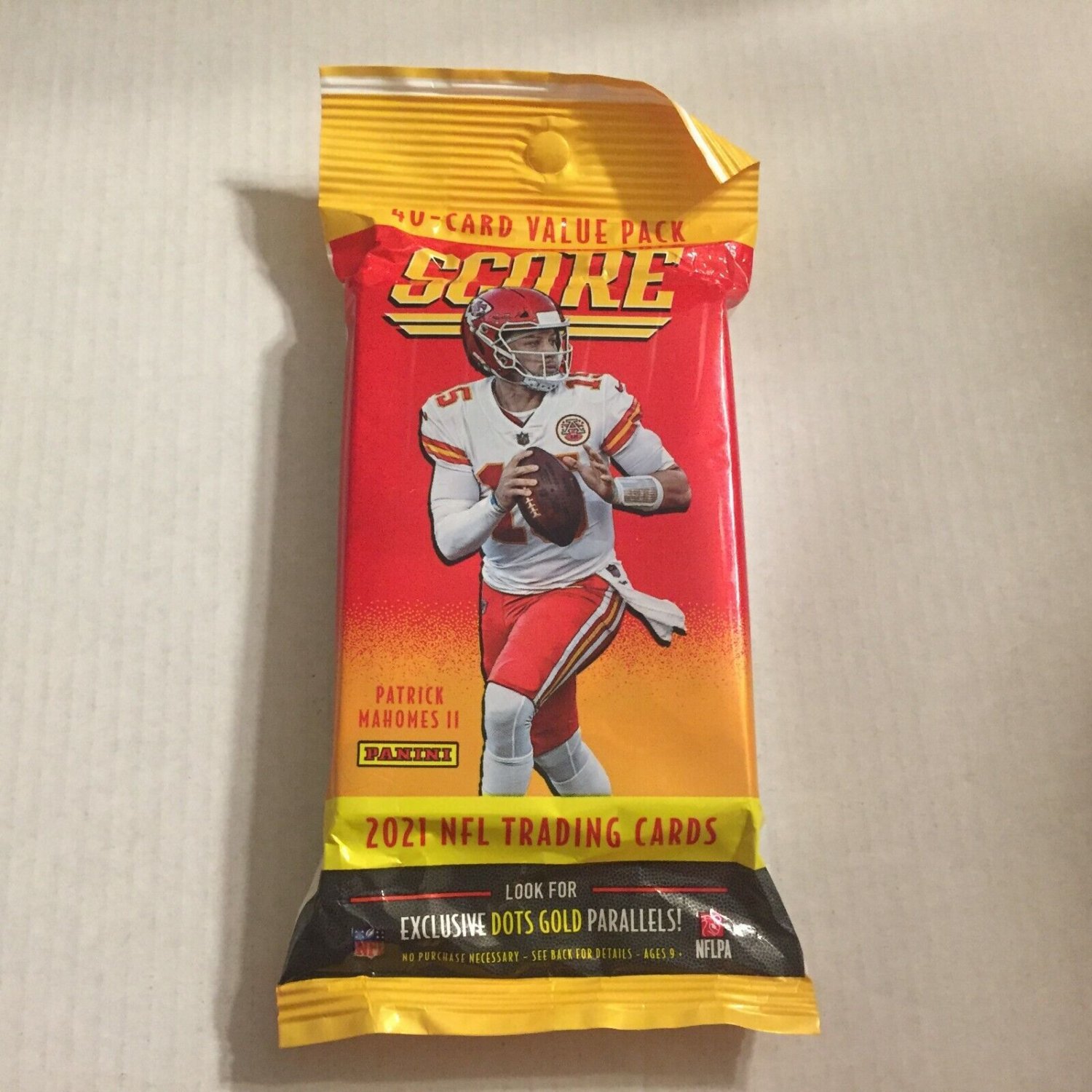 NEW 2021 Panini Score Football Fat Pack - 40 Cards