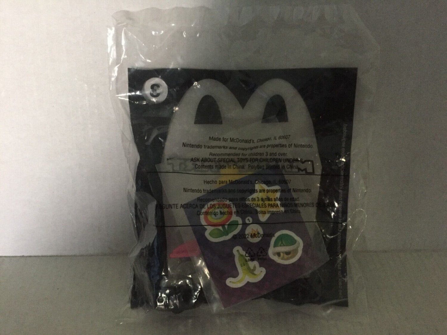 NEW McDonalds Mario Cart Princess Peach Happy Meal Toy #3