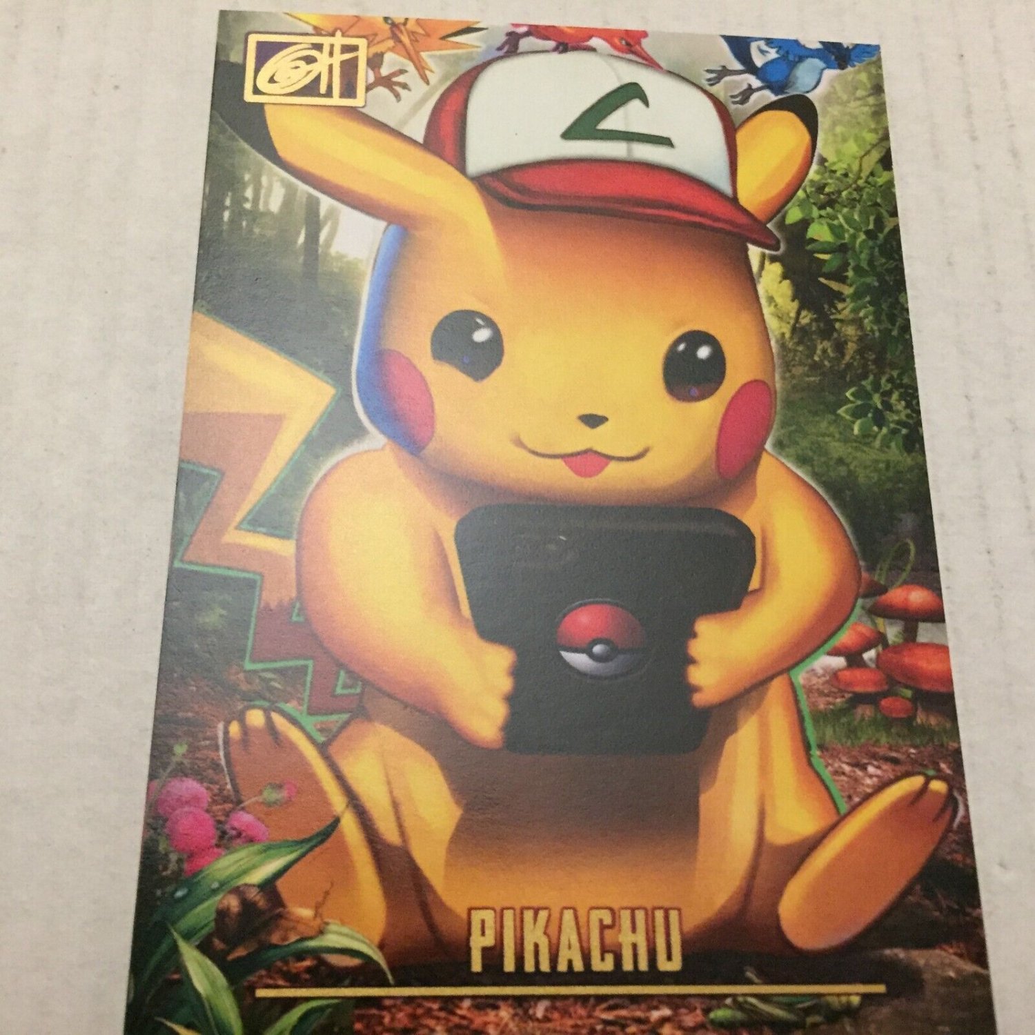 2022 Pokemon Pikachu Greg Horn Art Trading Card #12