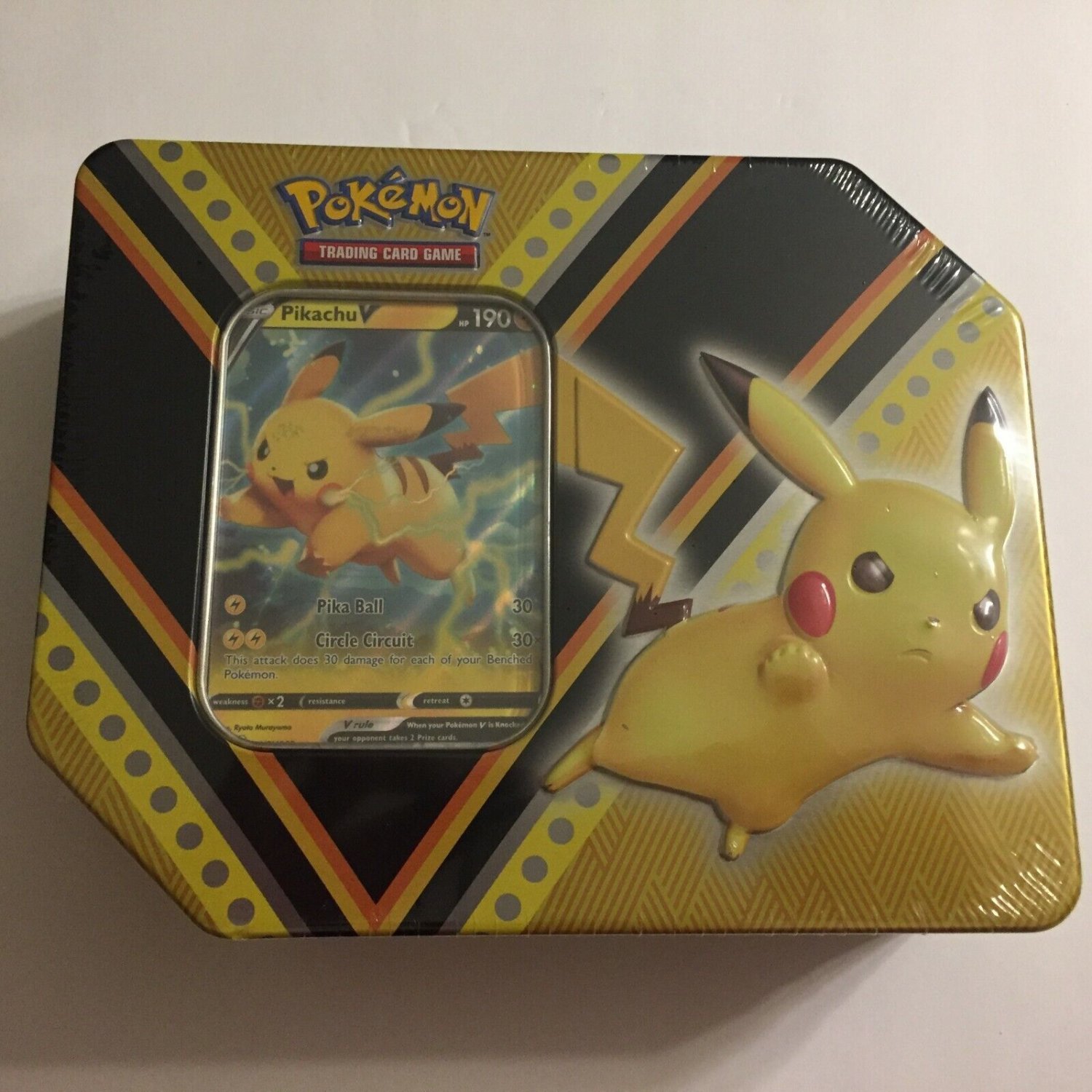 New Pokemon Holo Pikachu Premium Tin