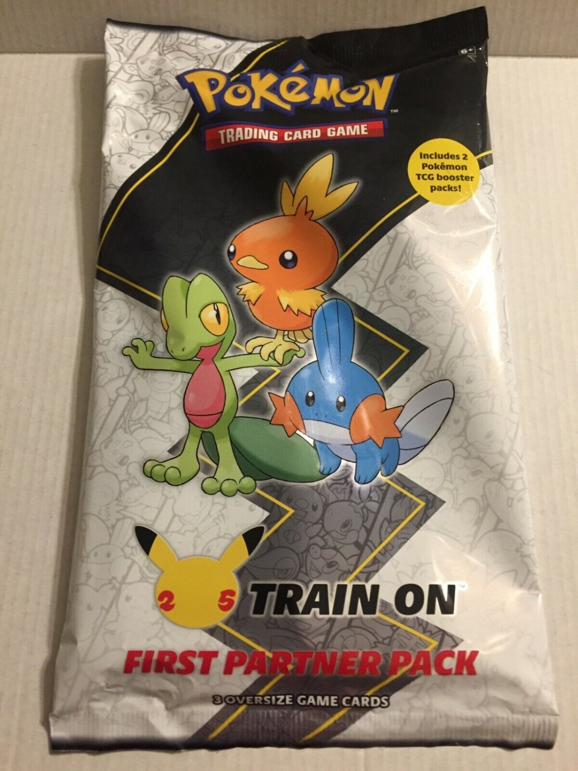 NEW Pokemon 25th Anniversary Aloha First Partner Pack - 3 Large Card ...