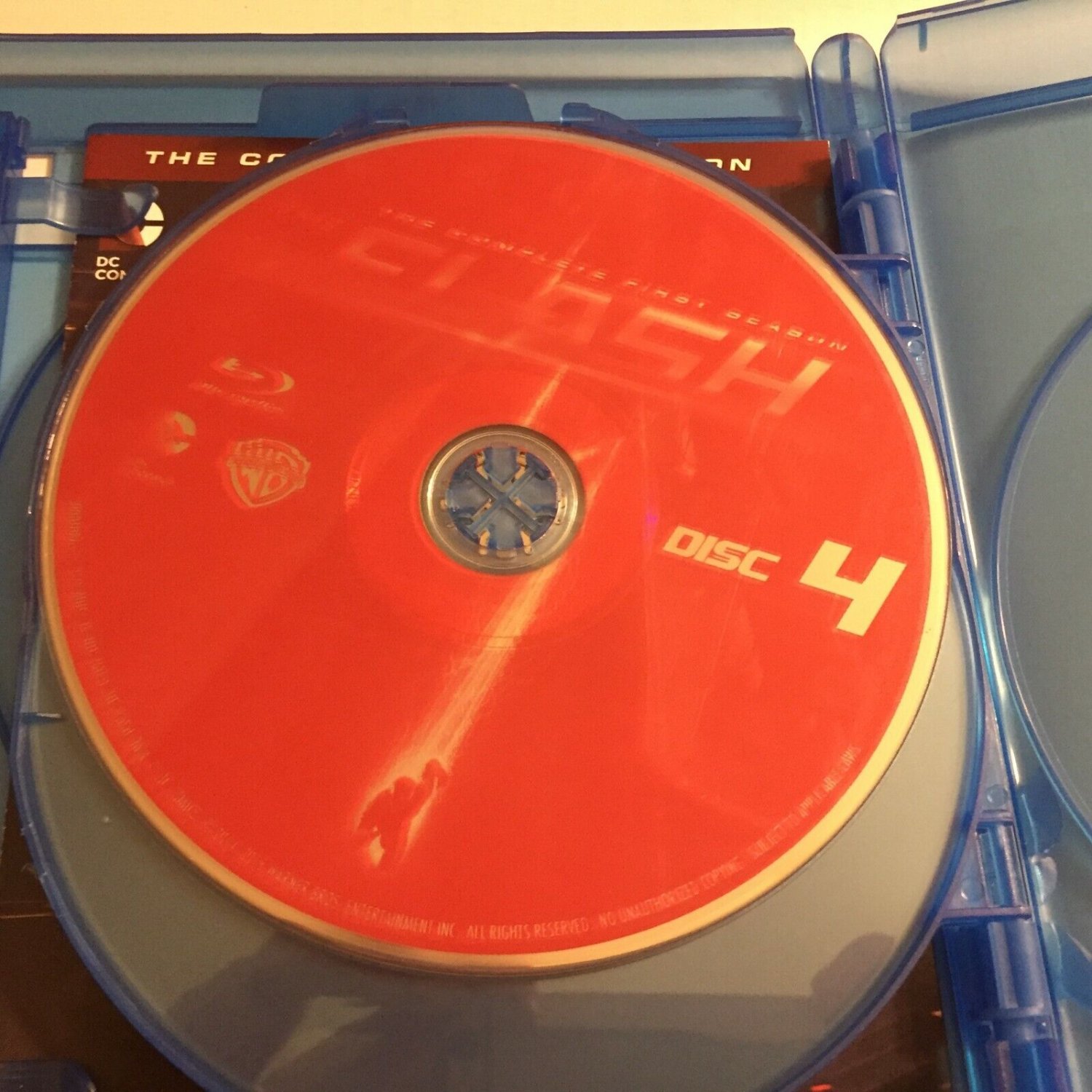 The Flash Complete Season One Blu-Ray Disc Only (No Digital)