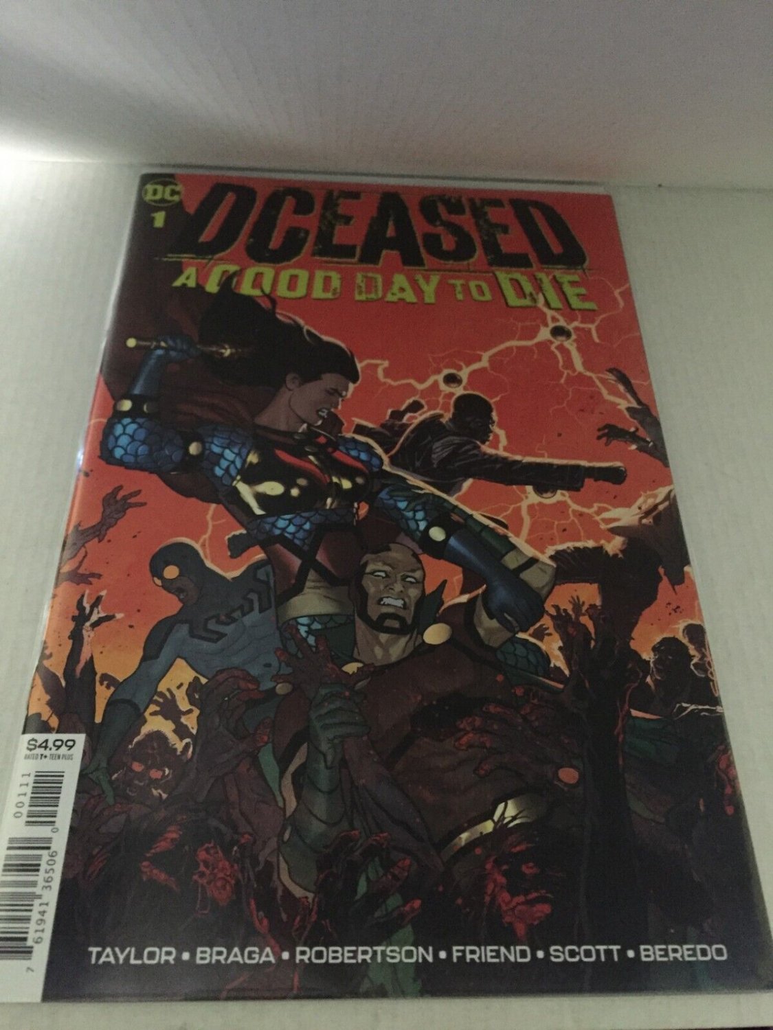 2019 DC Comics Dceased A Good Day to Die #1 Cover Art by Ryan Sook