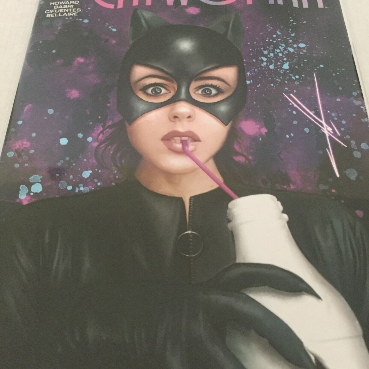2022 DC Comics Catwoman Trade Variant #45 Cover by Carla Cohen