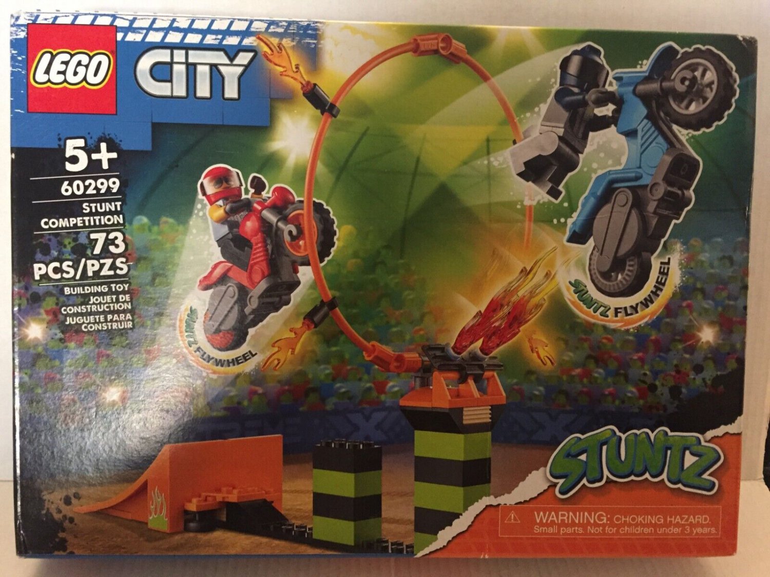 NEW Lego City Stuntz Stunt Competition Set #60299 - 73 Pieces