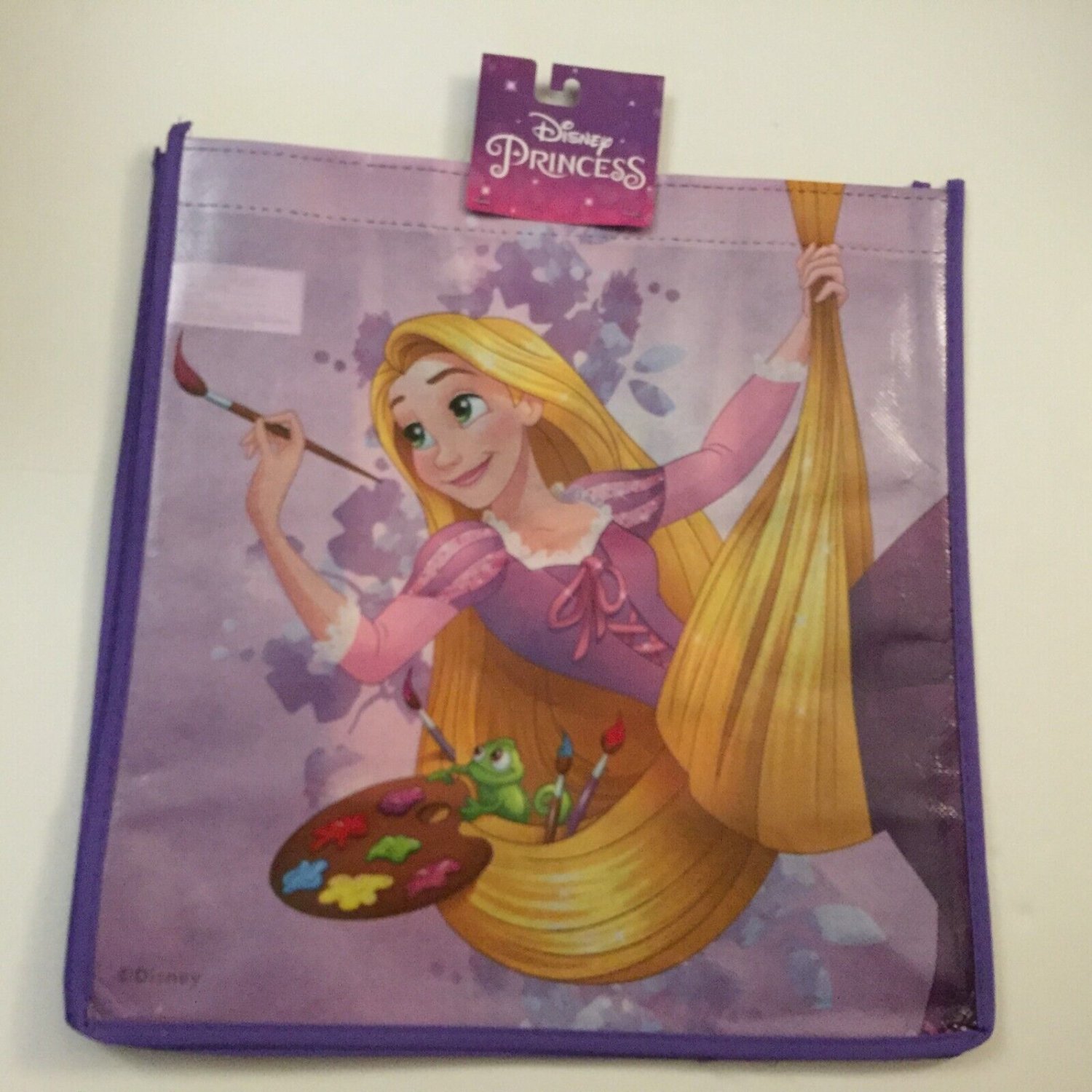 New Disney Princess Tangled Rapunzel 13'' x 12'' x 6'' Reusable Tote Bag