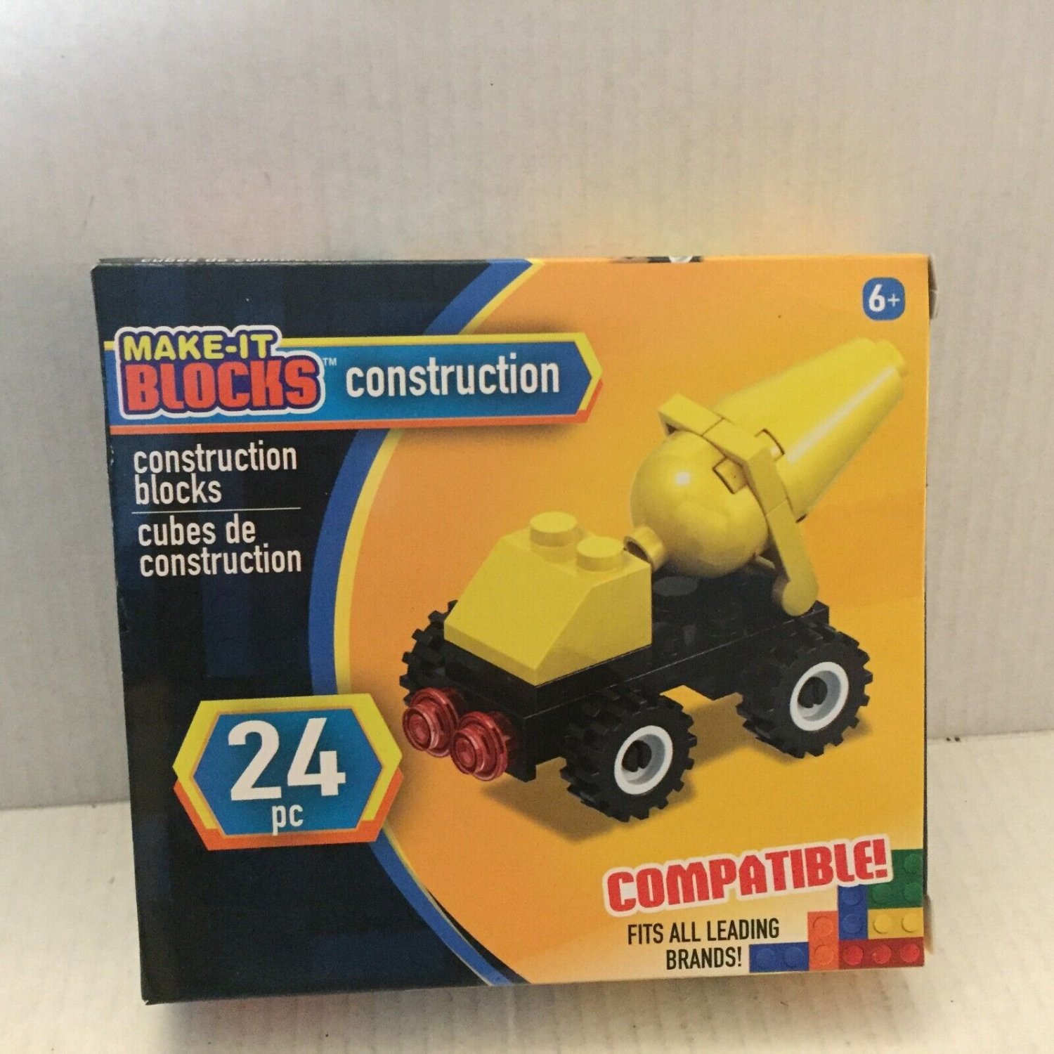 New Make-It Blocks Construction sets & Figures - 96 pcs + 3 Figures